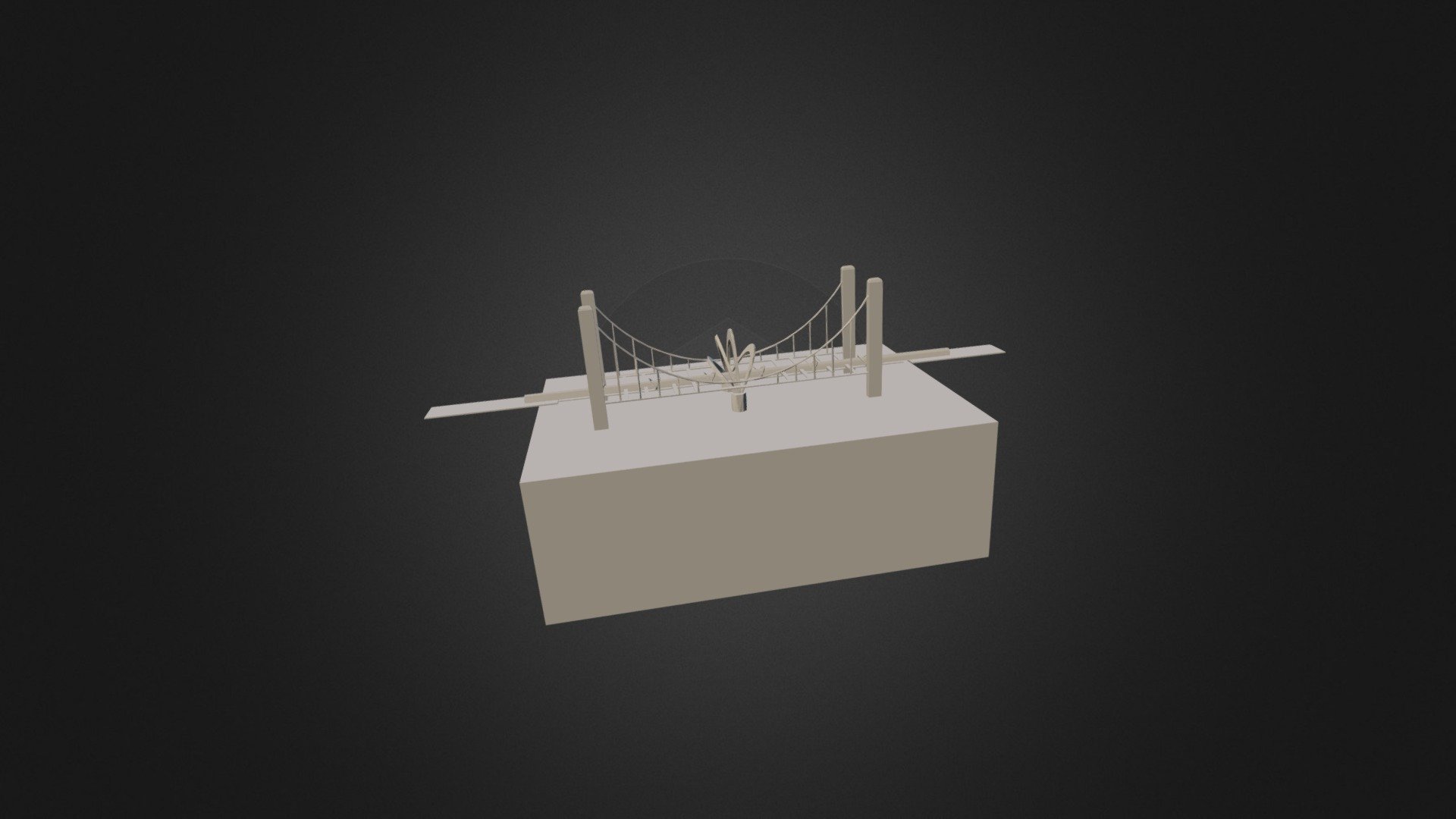 Bridge - 3D model by vitalvictor [f937544] - Sketchfab