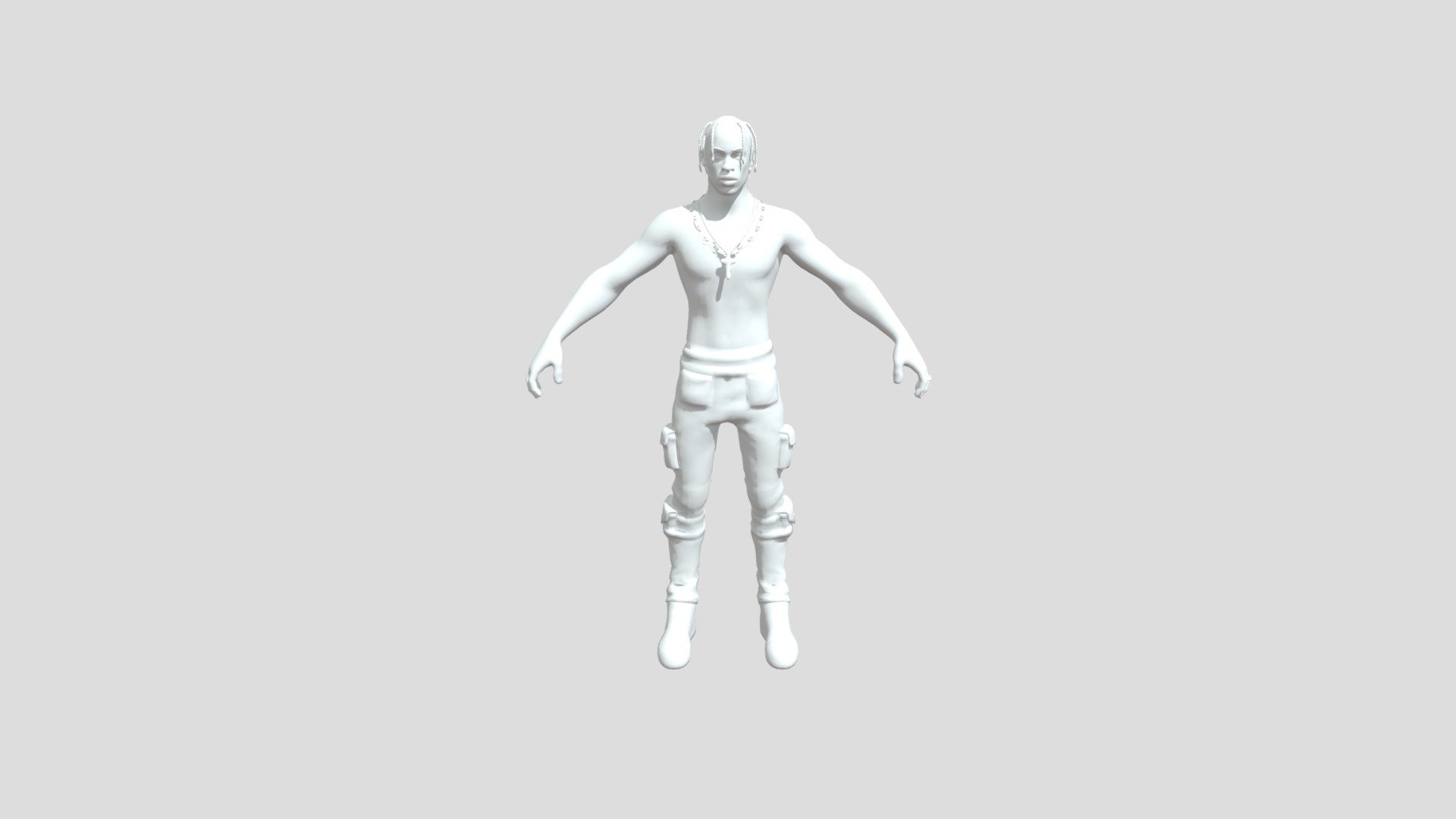 Travis Scott - Download Free 3D model by nones831138 [f9397e1] - Sketchfab