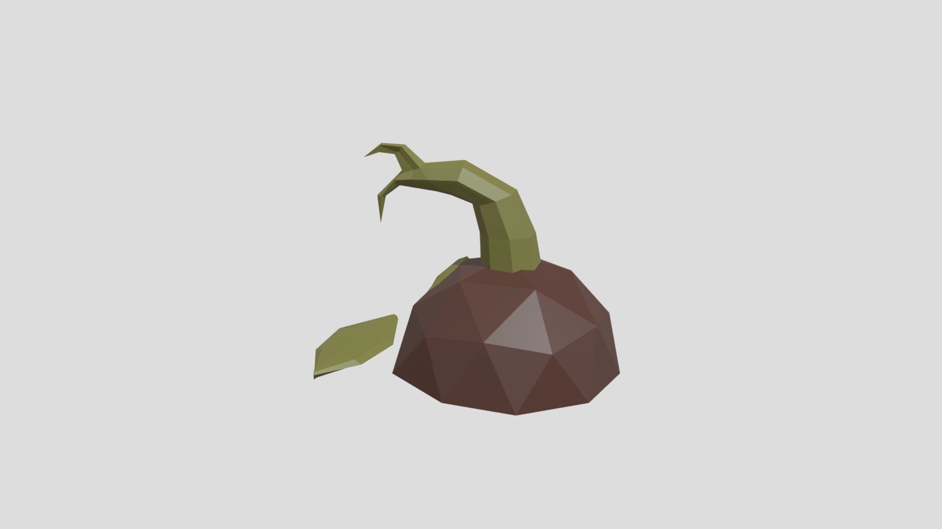 low poly dead sprout - 3D model by saucilee [f93a630] - Sketchfab