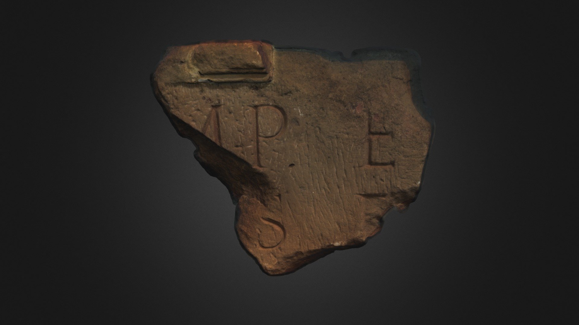 Fragment of Roman inscription - 3D model by Northern Heritage Network ...