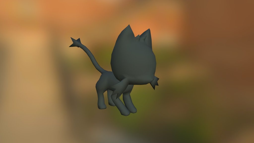 Litten (No Texture) - Download Free 3D model by virtualturtle [f93b389 ...