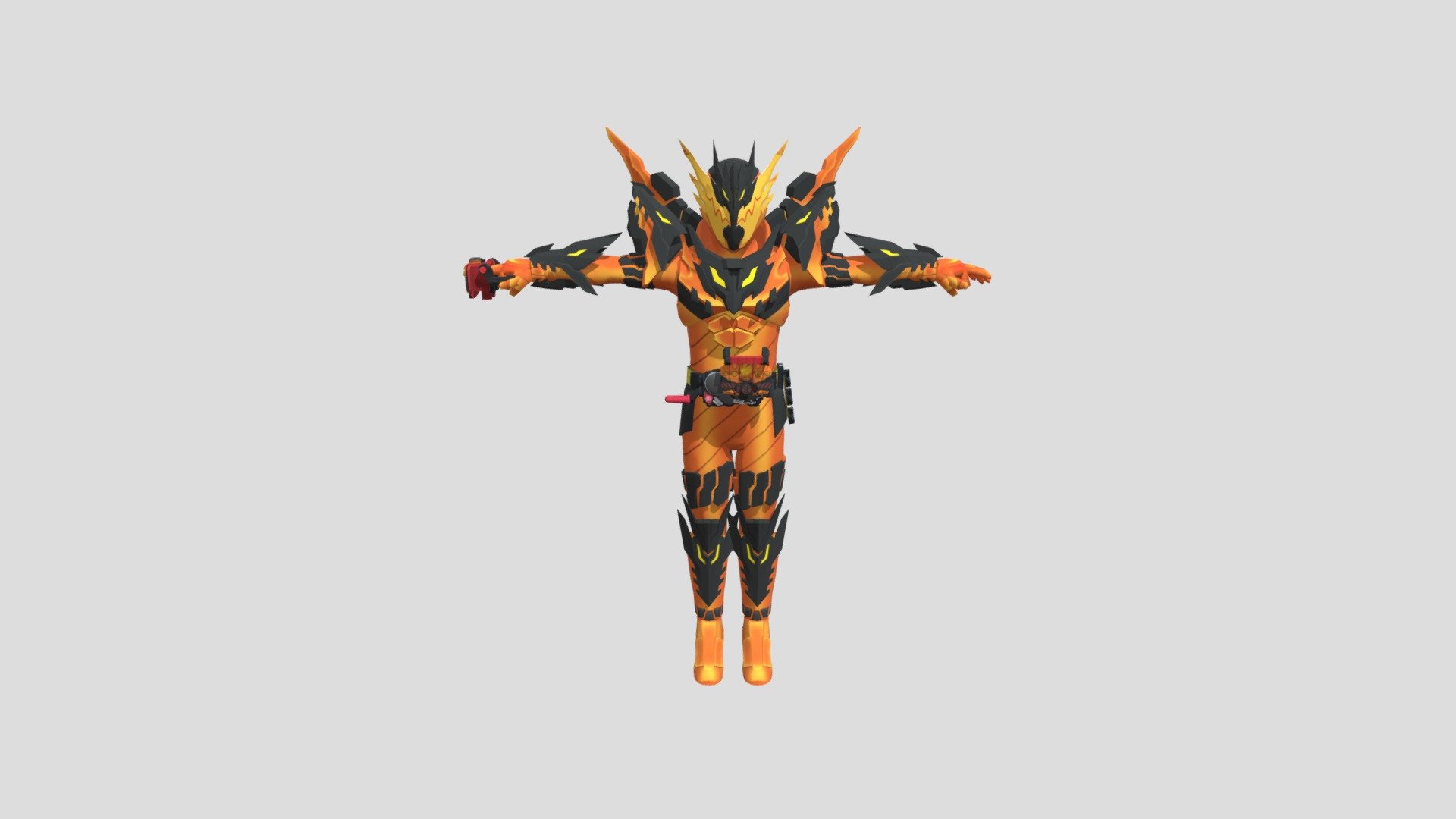 Kamen rider Cross-Z Magma - 3D model by KHA NV (@khanv158) [f93d94f ...