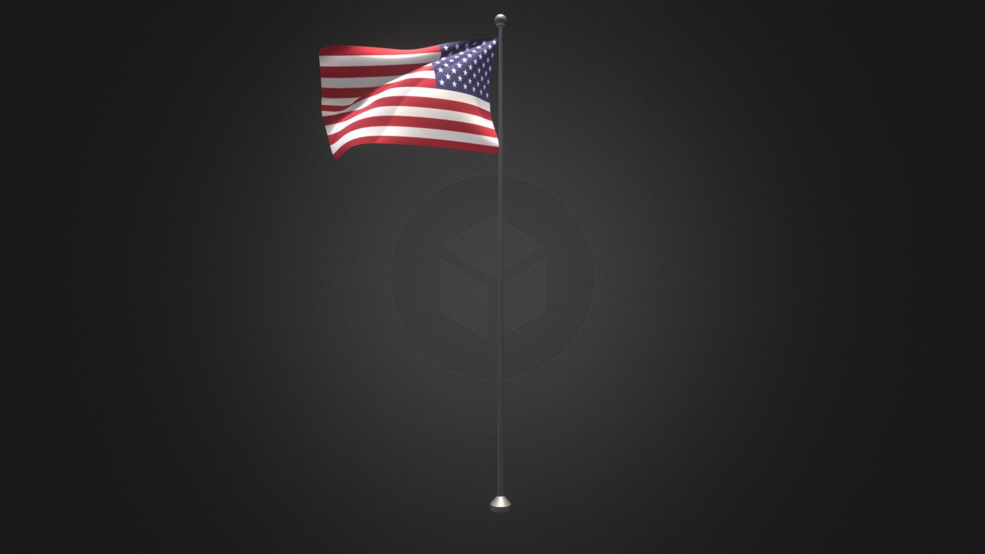 Flag - 3D model by Keysanmorati [f9405df] - Sketchfab