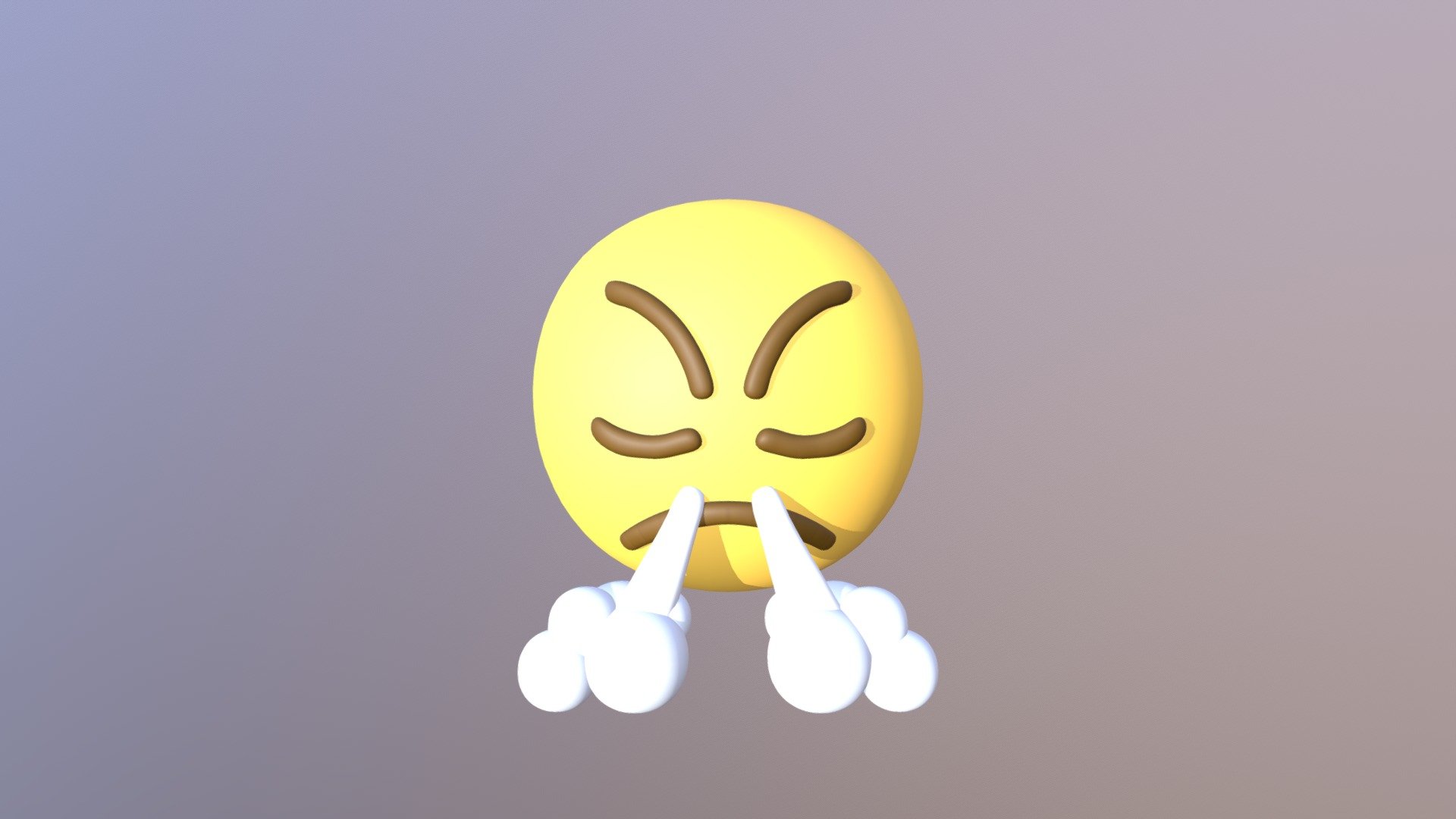 triumph emoji - 3D model by timeforrick (@timeforrick) [f942459 ...