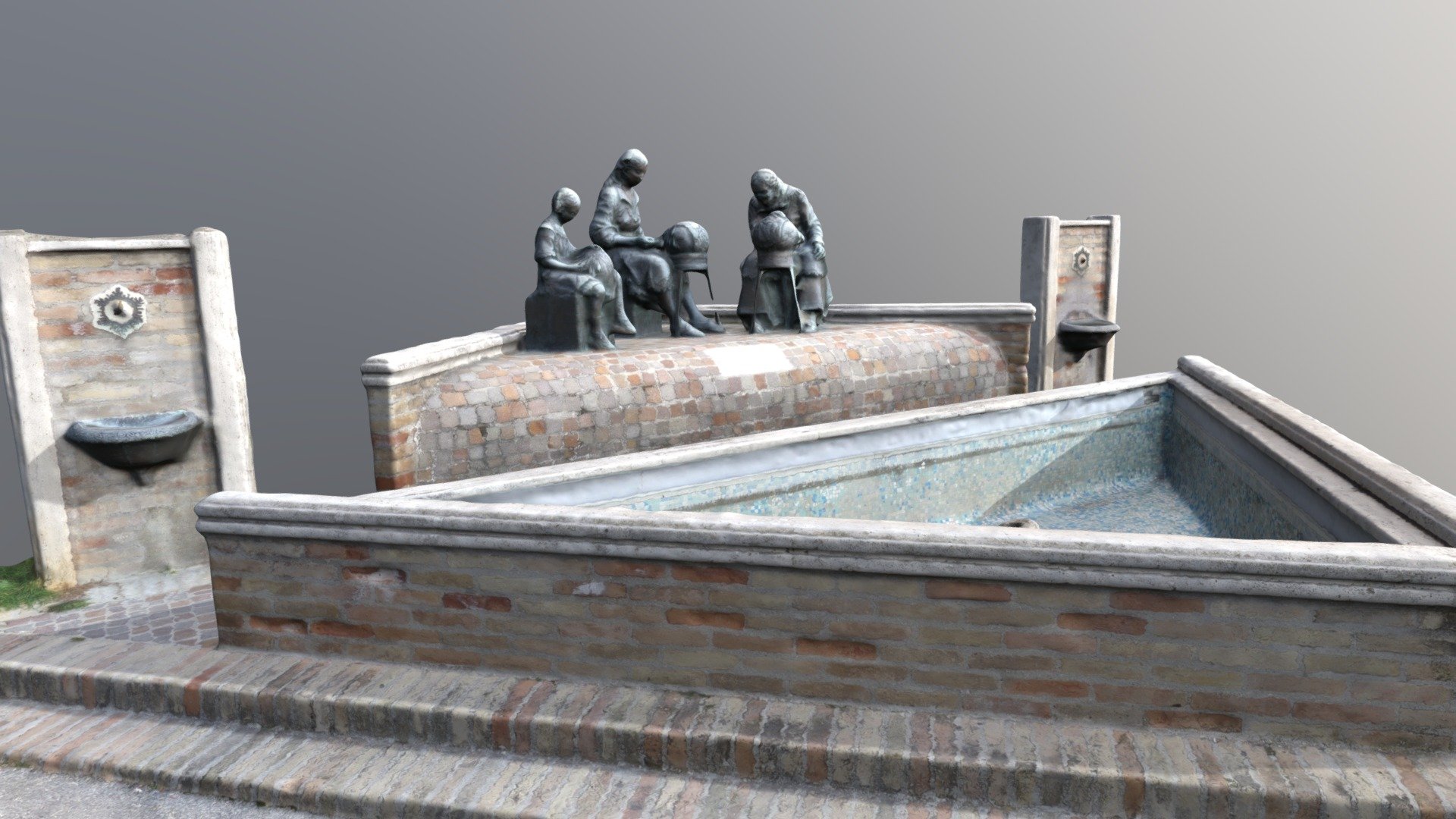 Merlettaie Offida - Download Free 3D model by Stefano.Piccinini [f943ca9] - Sketchfab