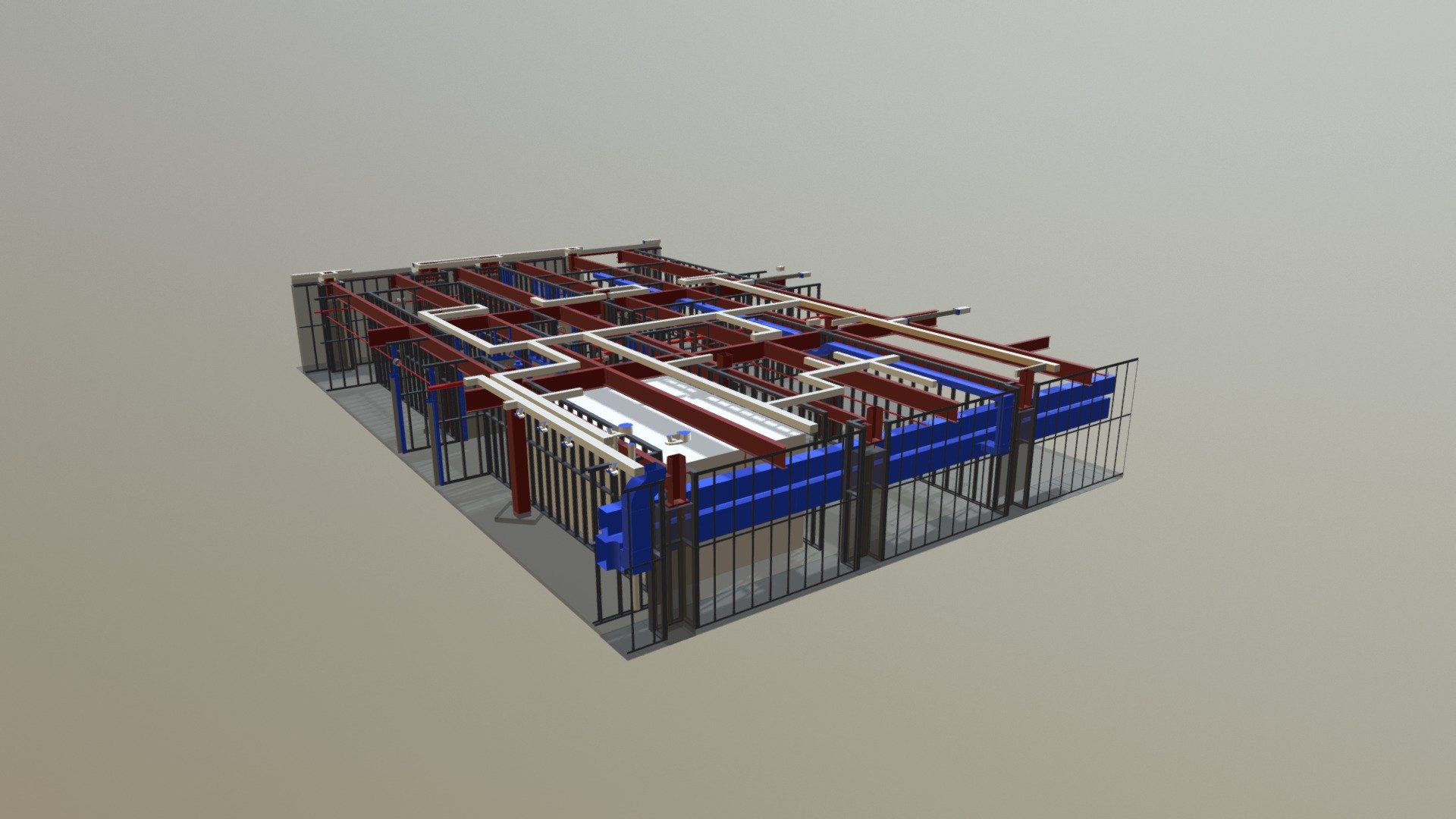 Basement HVAC 121017 - 3D model by JLR Images (@Jason.Richerson ...