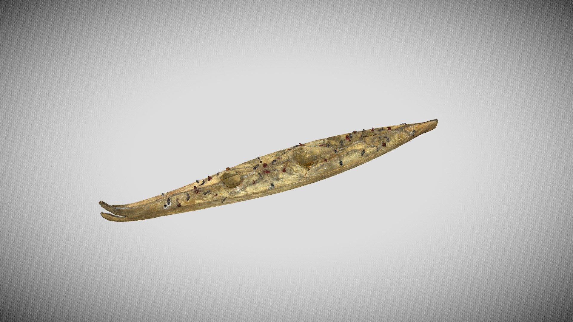 Model Baidarka 2006.007 - 3D model by Dr Alice Watterson ...