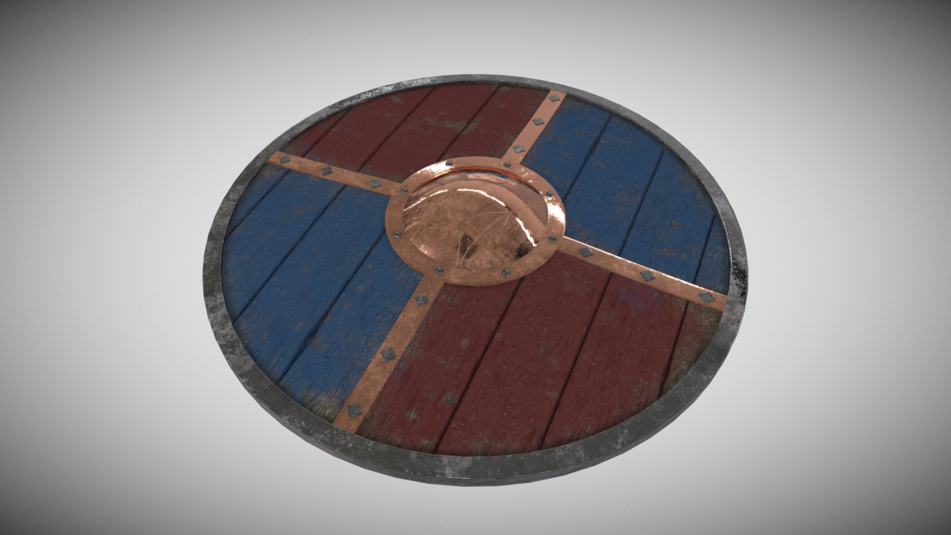 Viking Shield - 3D model by Pedro Valim (@CaptainRex221) [f947bcc ...