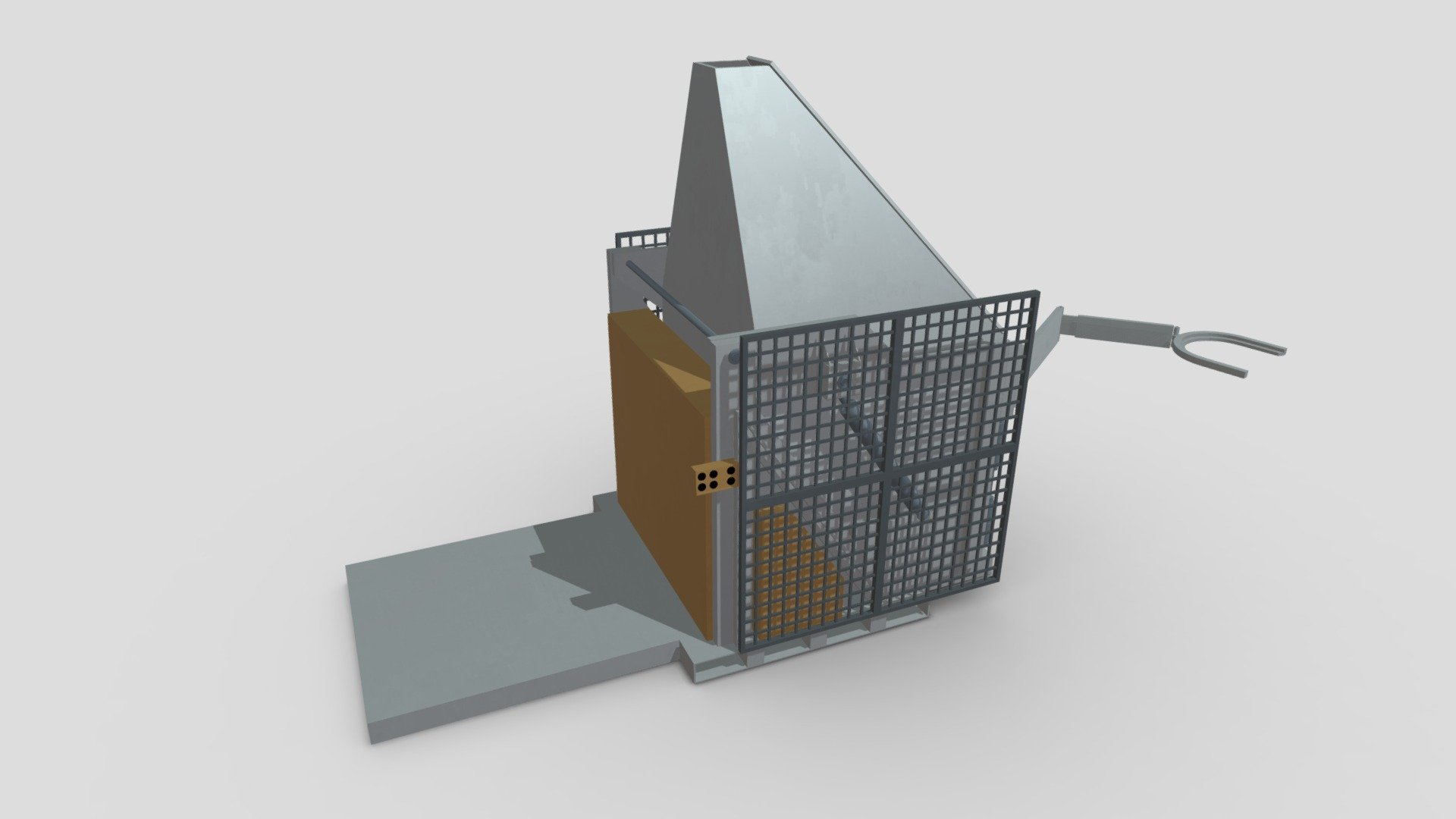 Barrel Crusher - 3D model by Tipping Toast Media (@tippingtoast ...