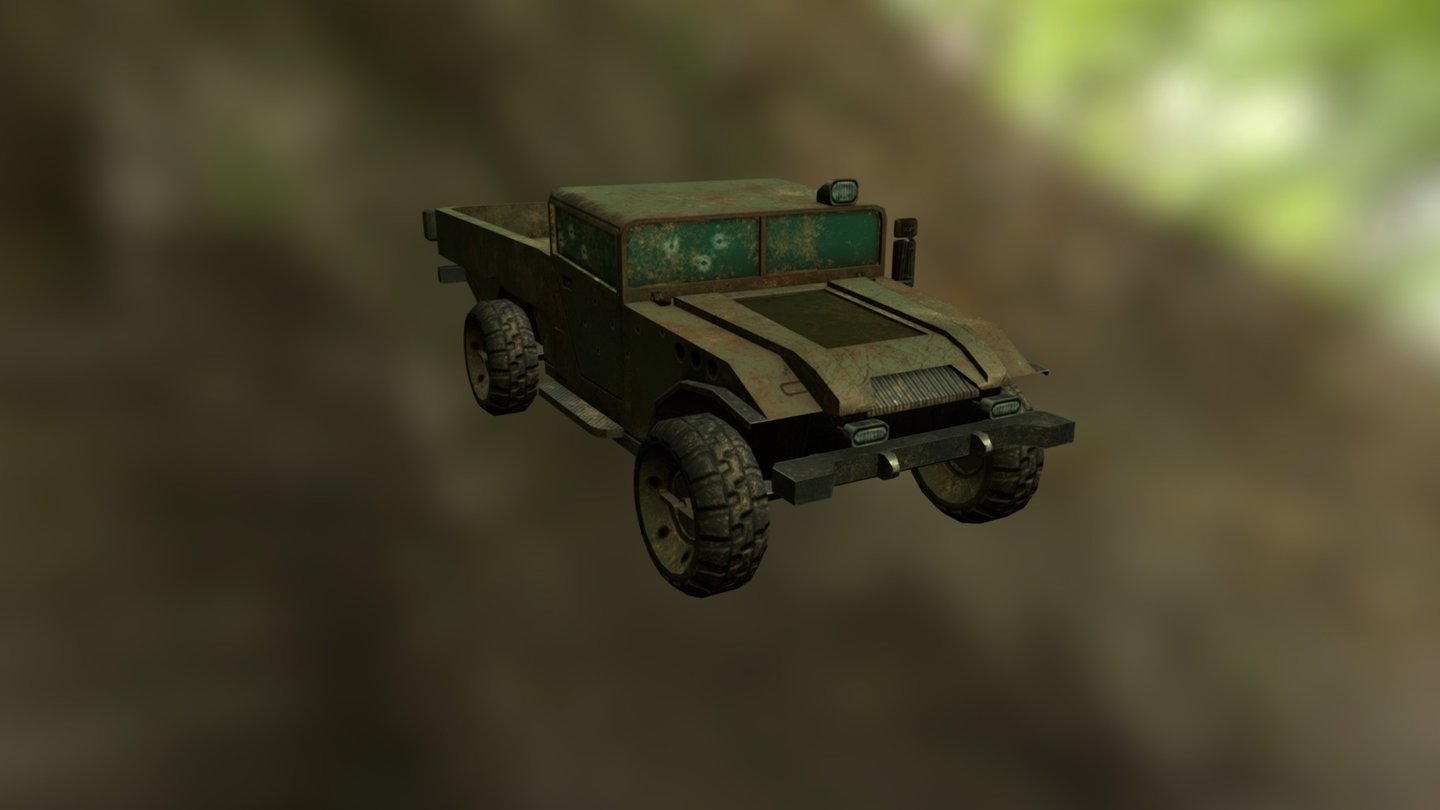 Apocalyptic car (mod. 2) - 3D model by CESS [f949d9f] - Sketchfab