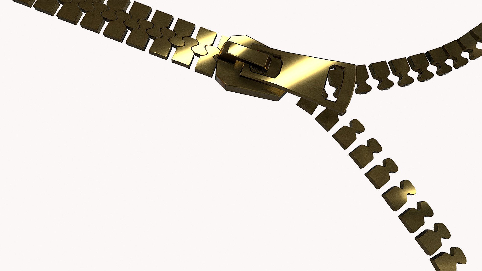 Zipper slider metalic - cremallera - free - Download Free 3D model by ...