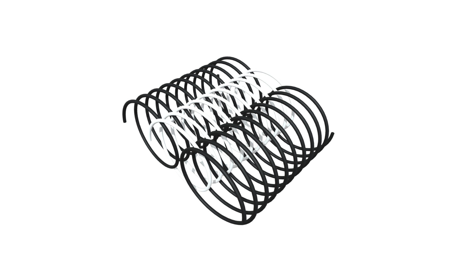 Multi- Layered Helical Structure Model - Download Free 3D model by Omer ...