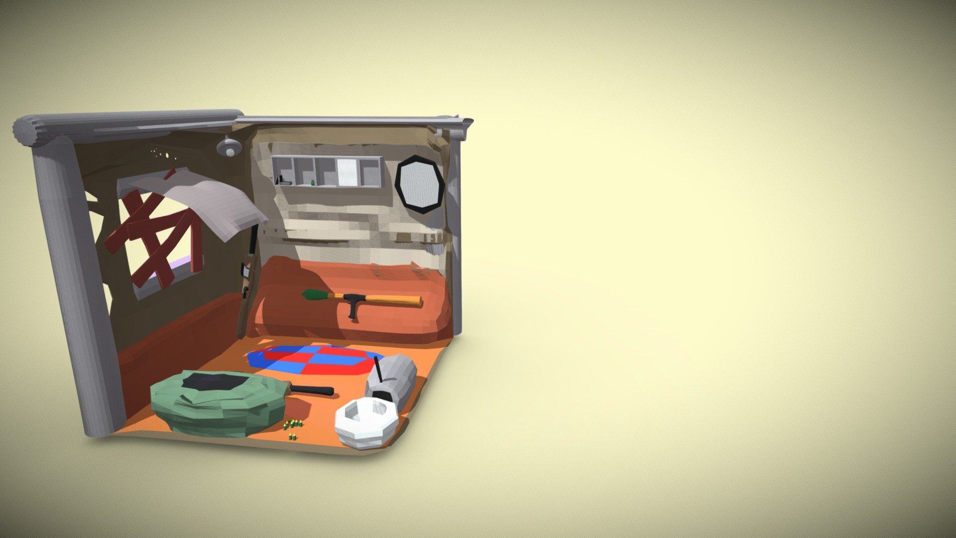 cubiclewarroom - 3D model by vlor5thou [f94bd9b] - Sketchfab