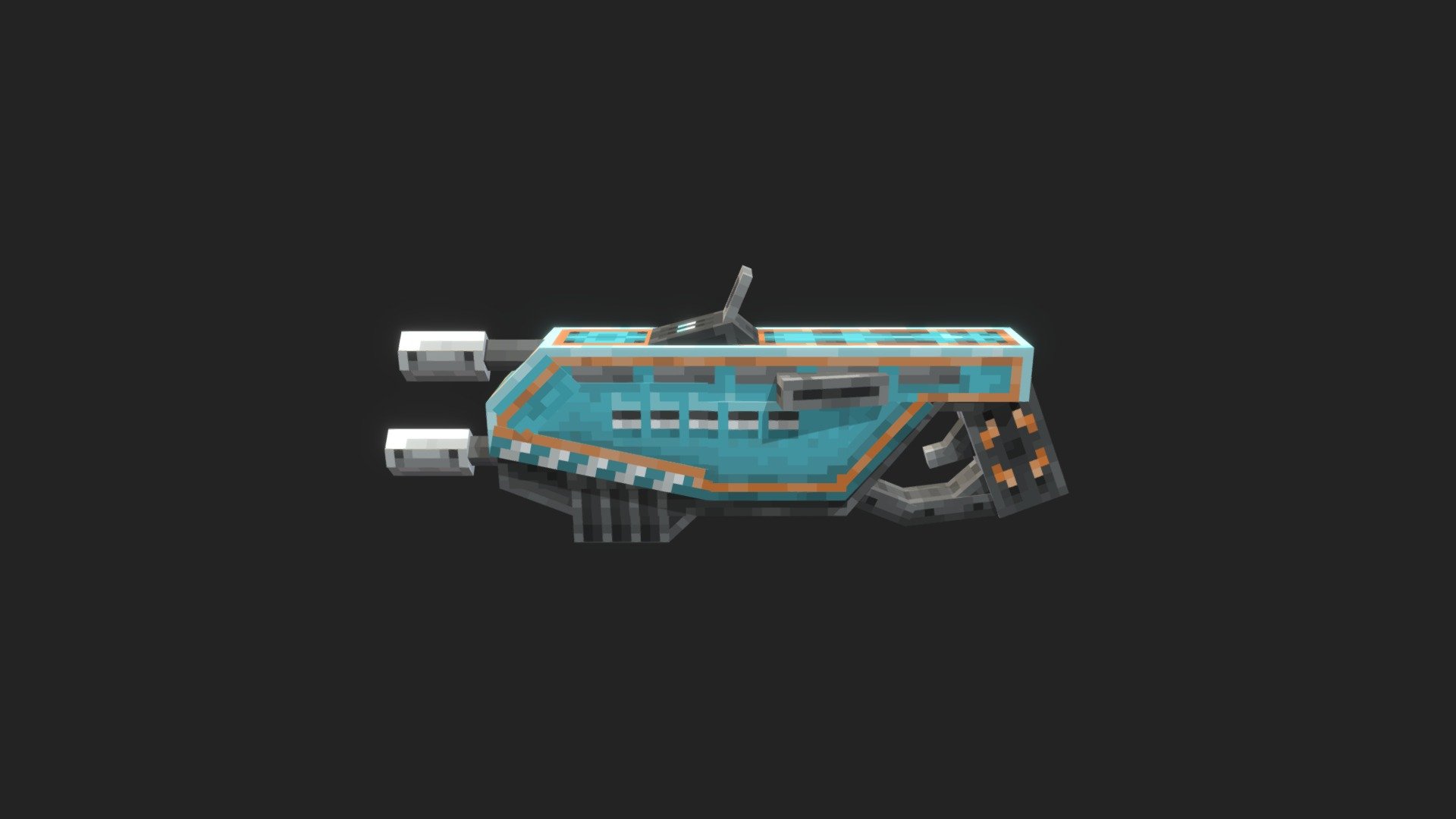 future gun - 3D model by bobo208 (@broge99) [f94d793] - Sketchfab