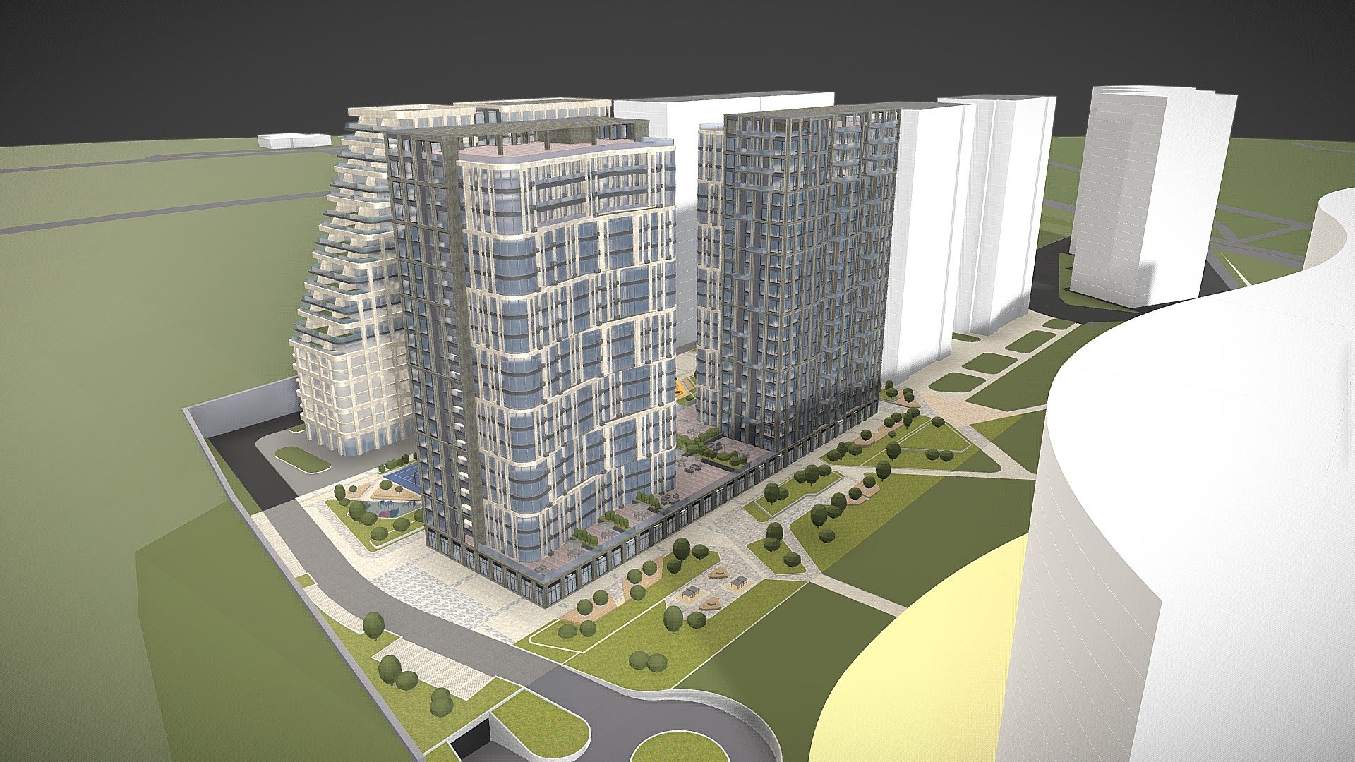 LSG-В_Facades+GP_3D - 3D model by superspace-studio [f94e705] - Sketchfab