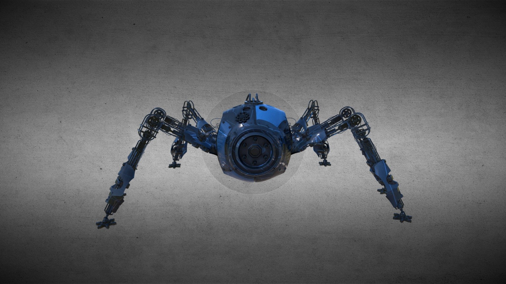 Mechanical-spider - Download Free 3D model by wvpssriraj [f94ece2 ...