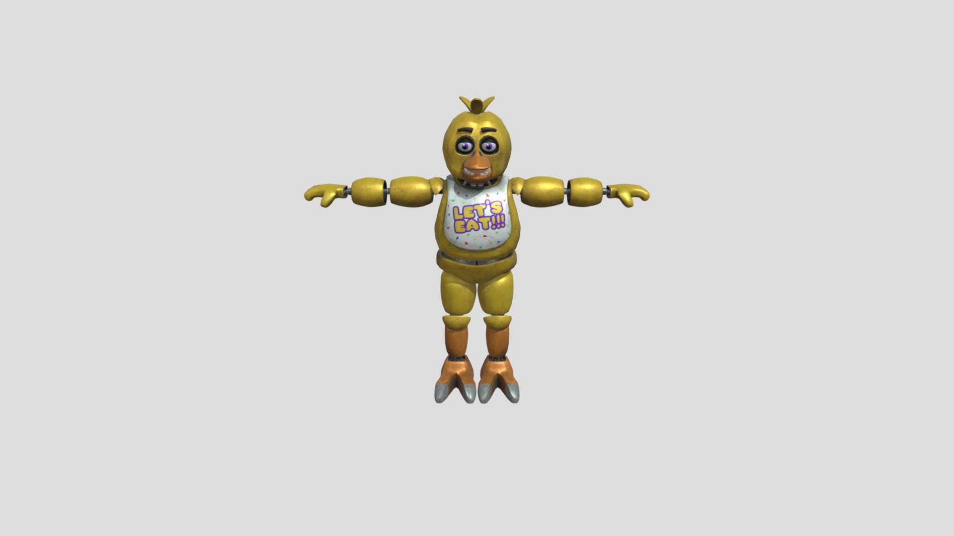 Hw Chica Download Free 3d Model By Skylajade69 [f94eea4] Sketchfab