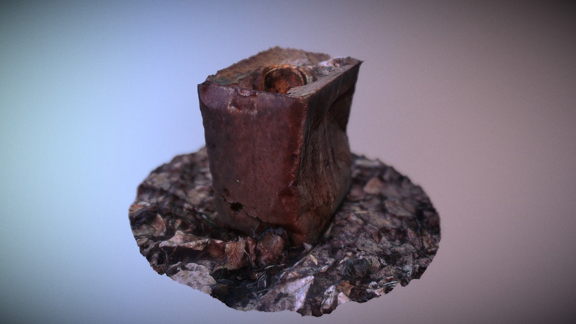 Rust Can - 3D model by terziev [f94f4a8] - Sketchfab