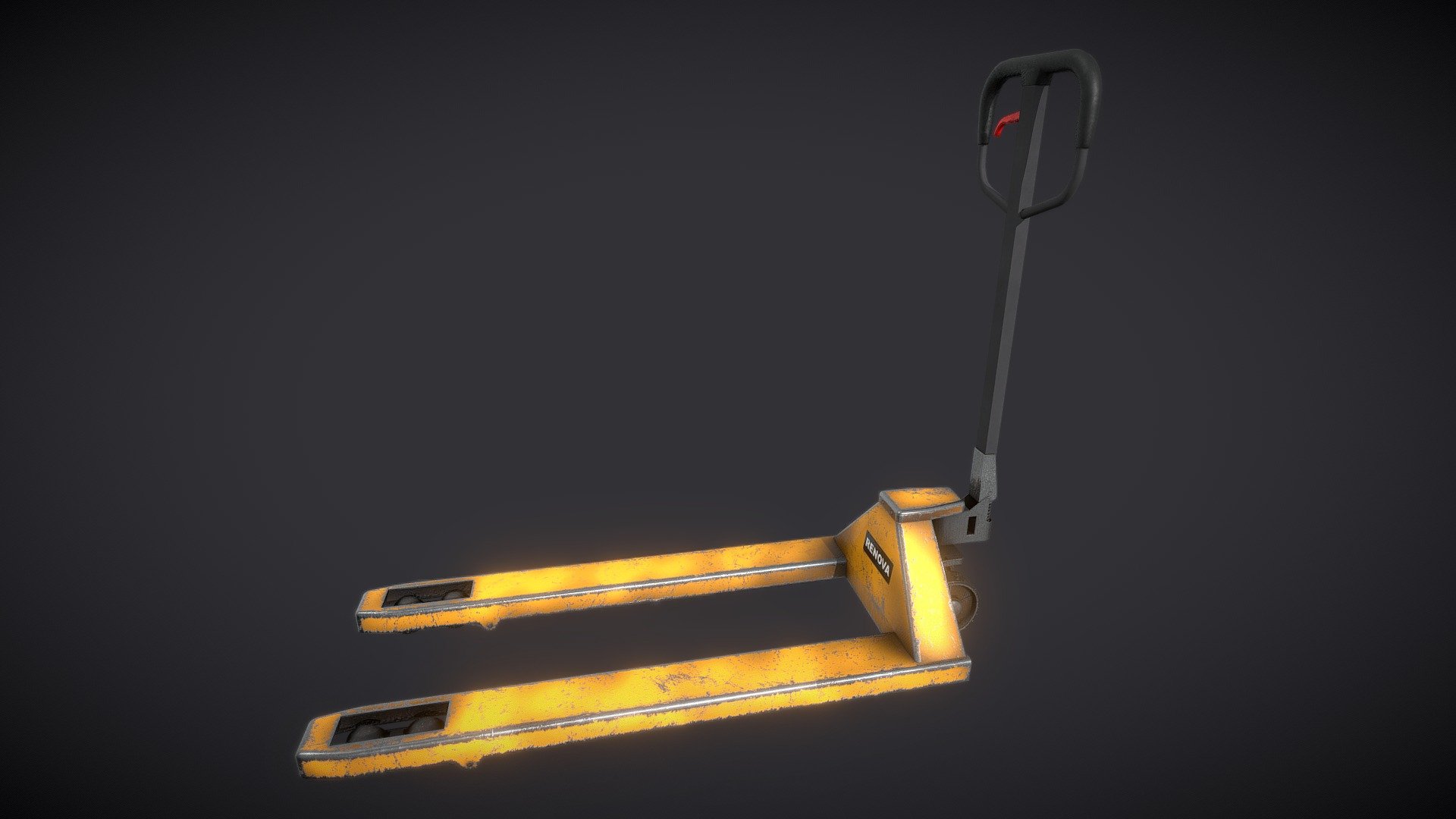 Pallet Jack - Buy Royalty Free 3D model by StellarX [f94f57a ...