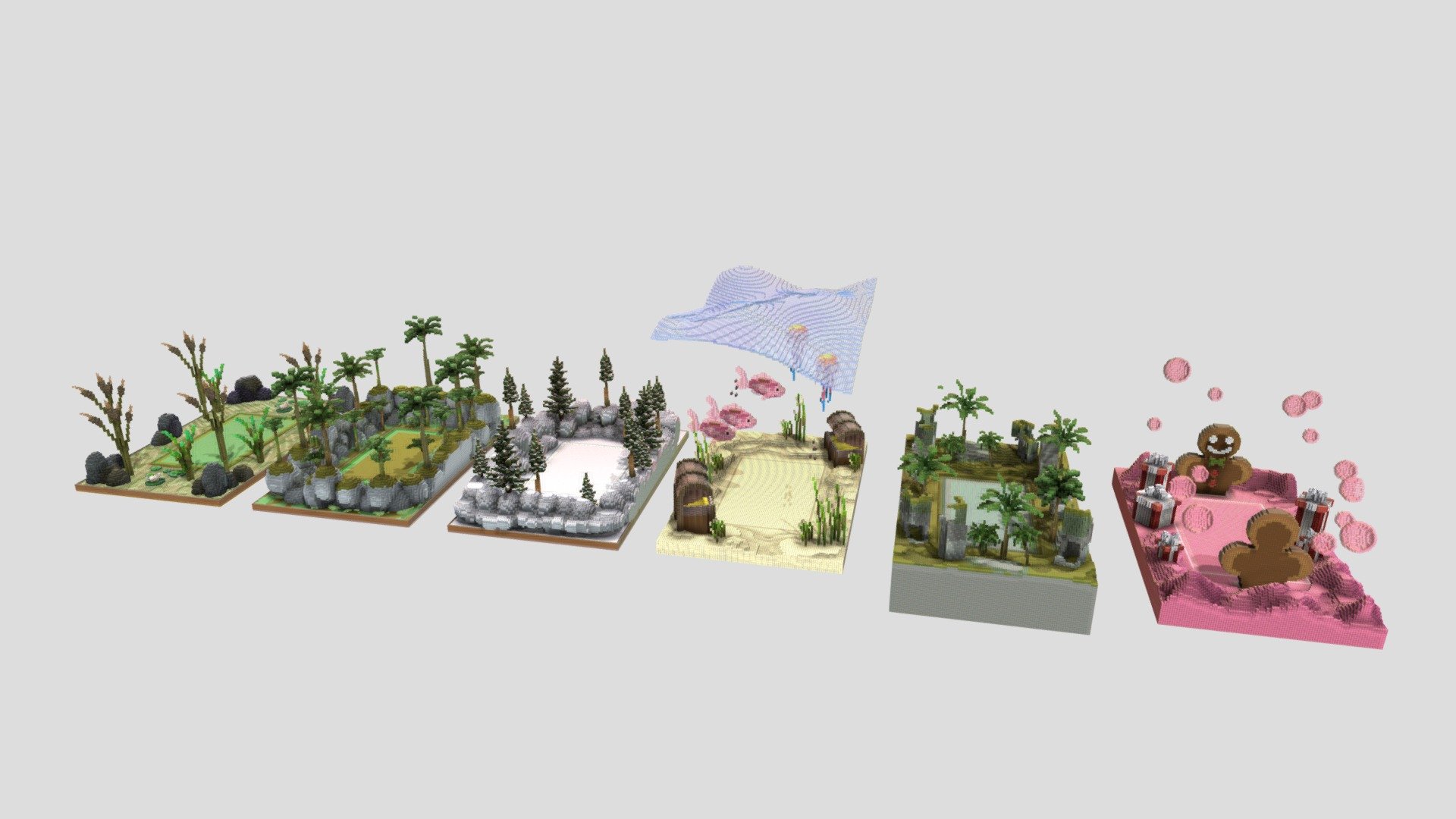 PvP Arena - 6x Pack - 3D model by AizenessTeam (@suspectalien) [f950546 ...