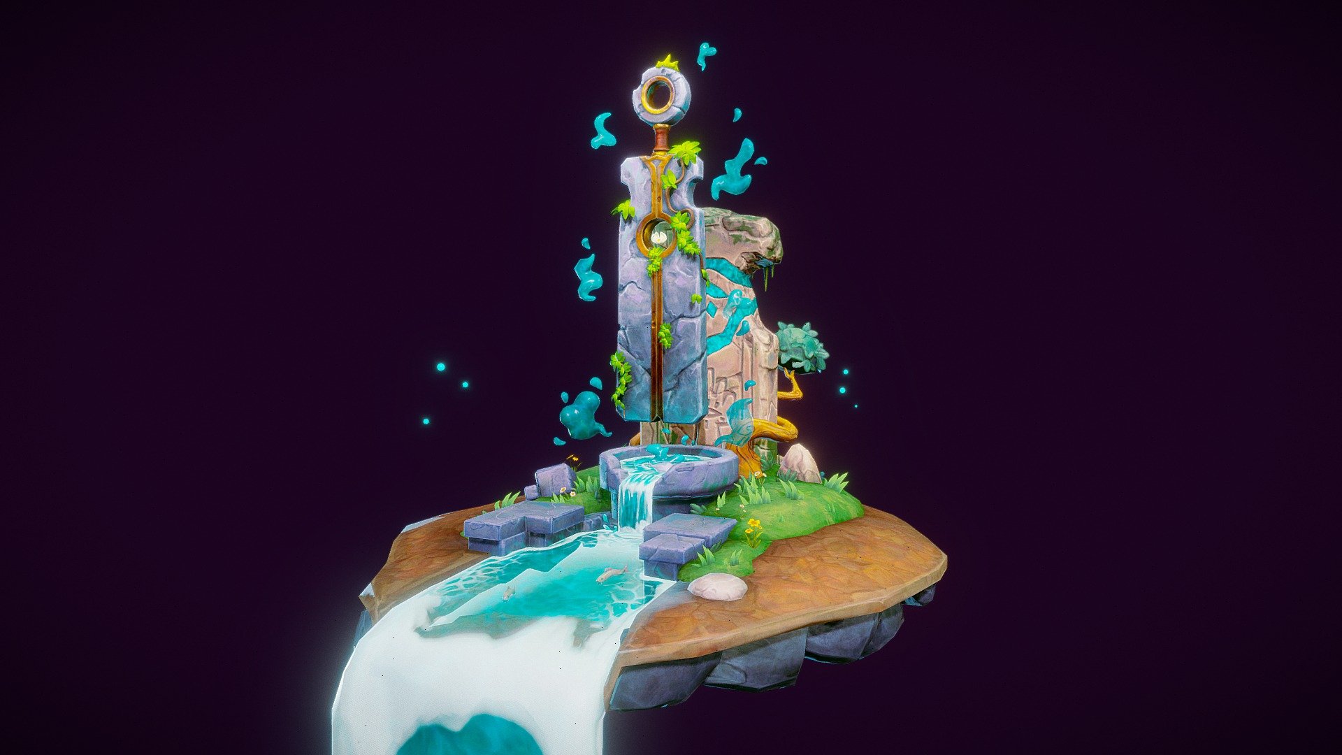 Sky Giants - The First Holy Key - Download Free 3D model by Marcus Rain ...