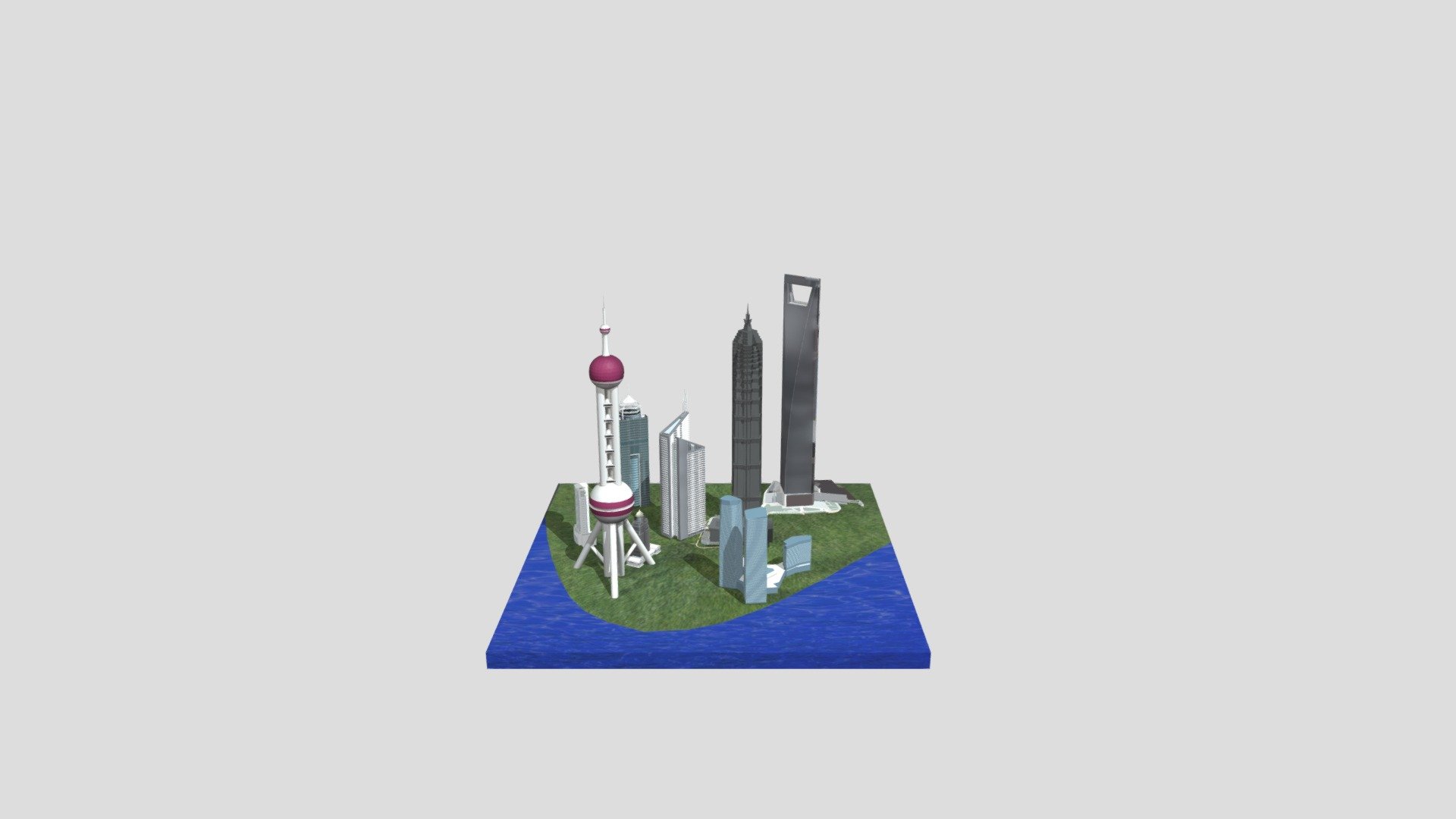Shanghai - Download Free 3D model by andrewwangdl1 [f951c4c] - Sketchfab