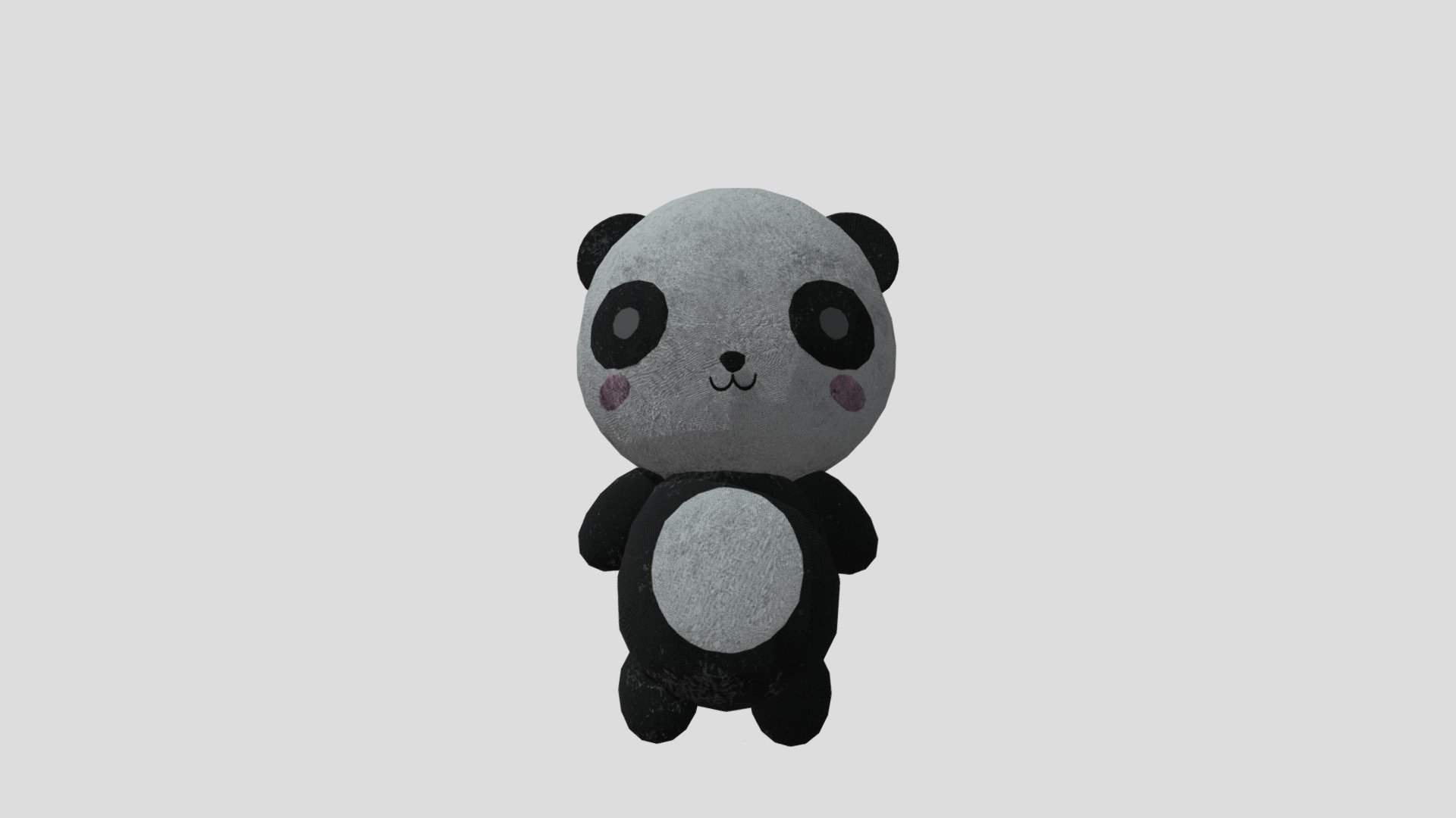 key chain, panda - Download Free 3D model by BaturJs (@ahmetcelikkaya20 ...