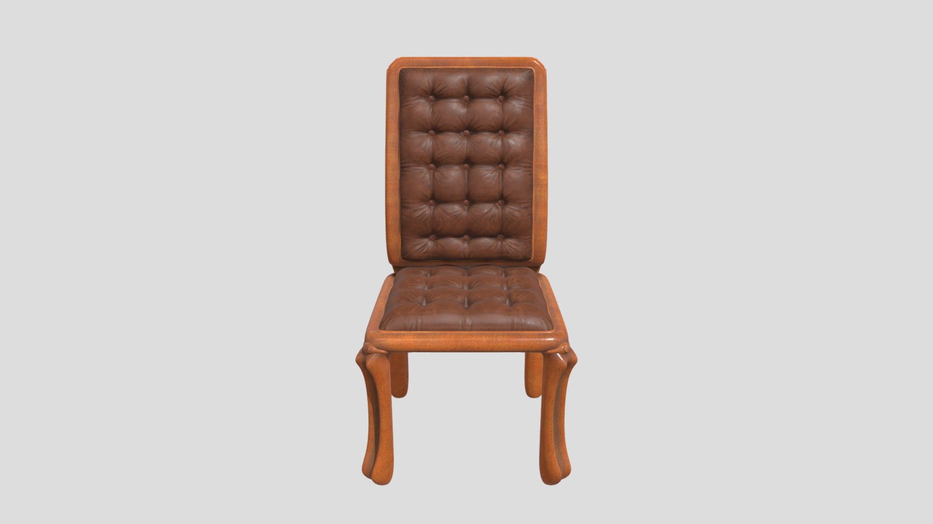 Leather Chair 3D Model - 3D model by mAB_d [f955715] - Sketchfab