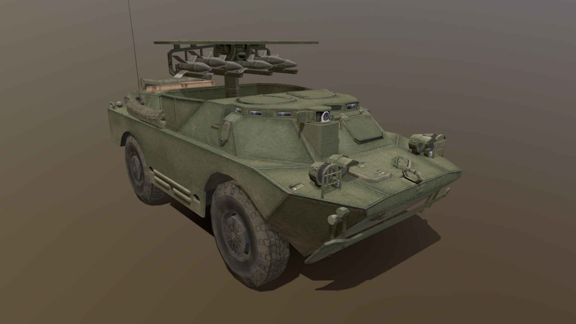 BRDM-2 9P133 - Download Free 3D model by 42manako [f956a06] - Sketchfab