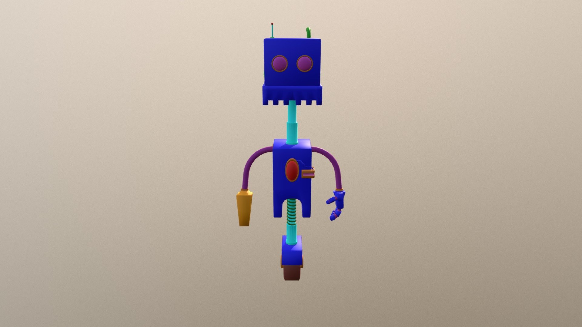 Robot Low ID - 3D model by RosemaryTrautman [f956f2d] - Sketchfab