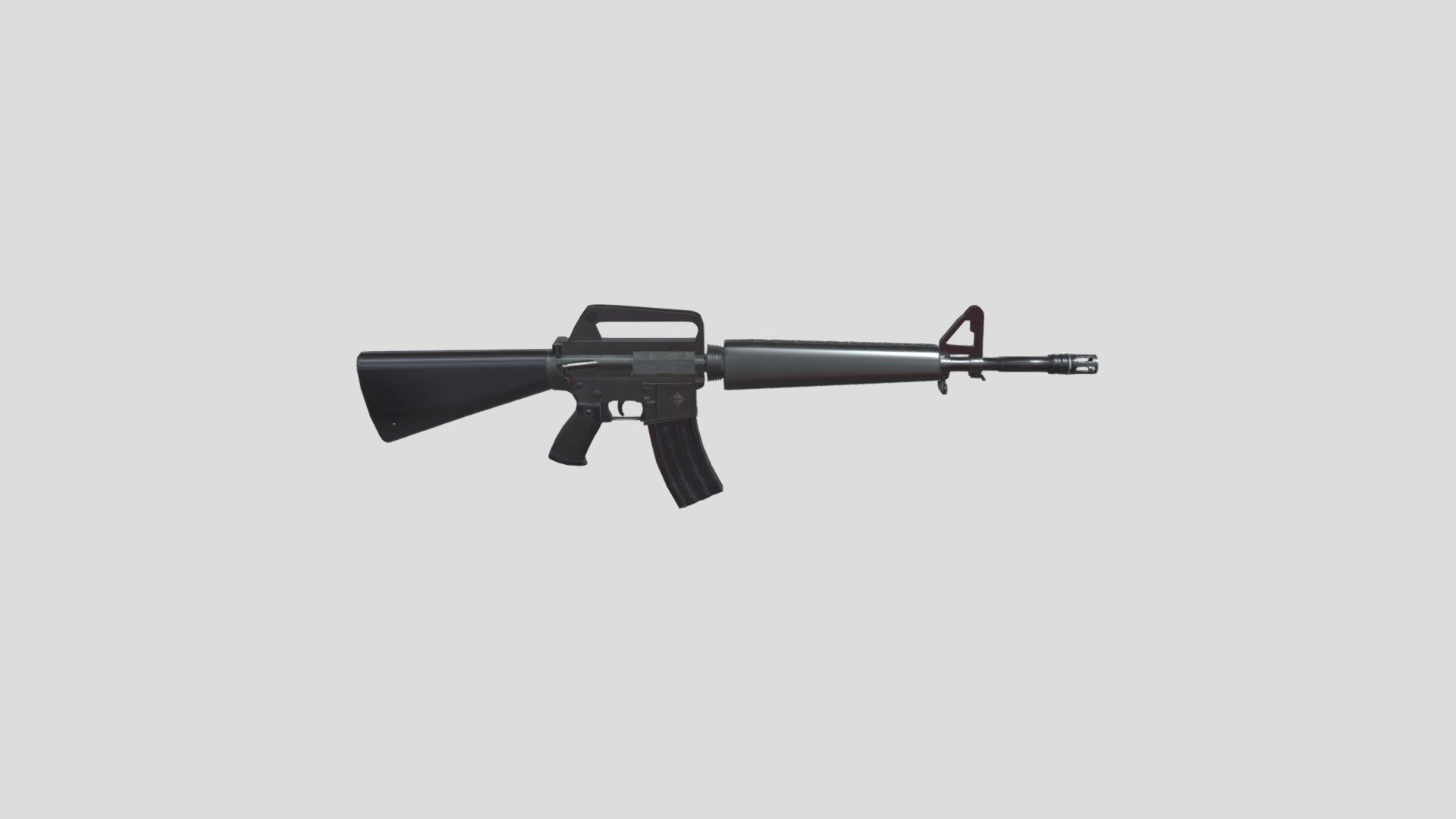M16A4 - Buy Royalty Free 3D model by 3dlowpoly [f9585da] - Sketchfab Store