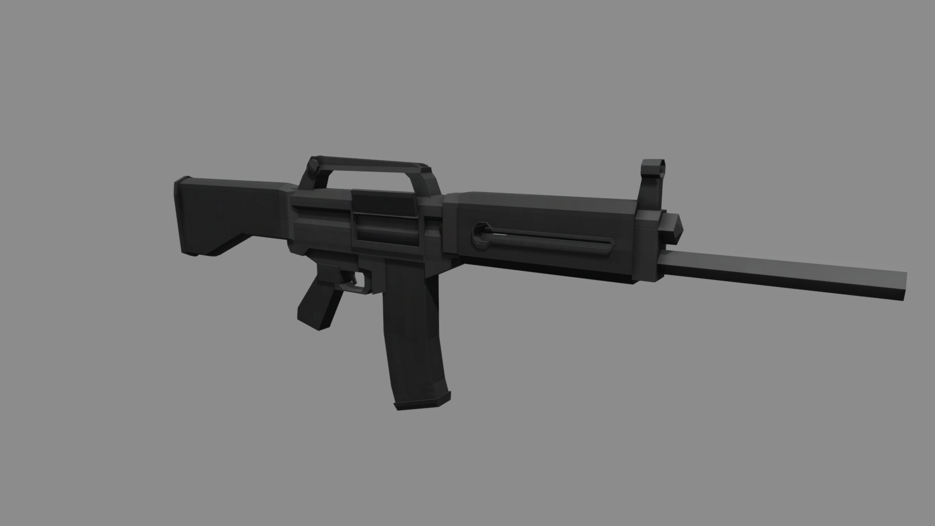 Daewoo USAS-12 Low Poly - Download Free 3D model by S. D. Meyer ...