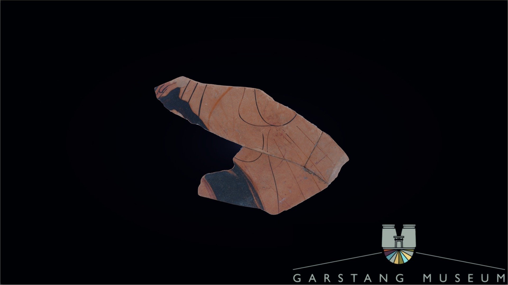 Fragment of Greek Red-Figure Ware - 3D model by Garstang Museum of ...