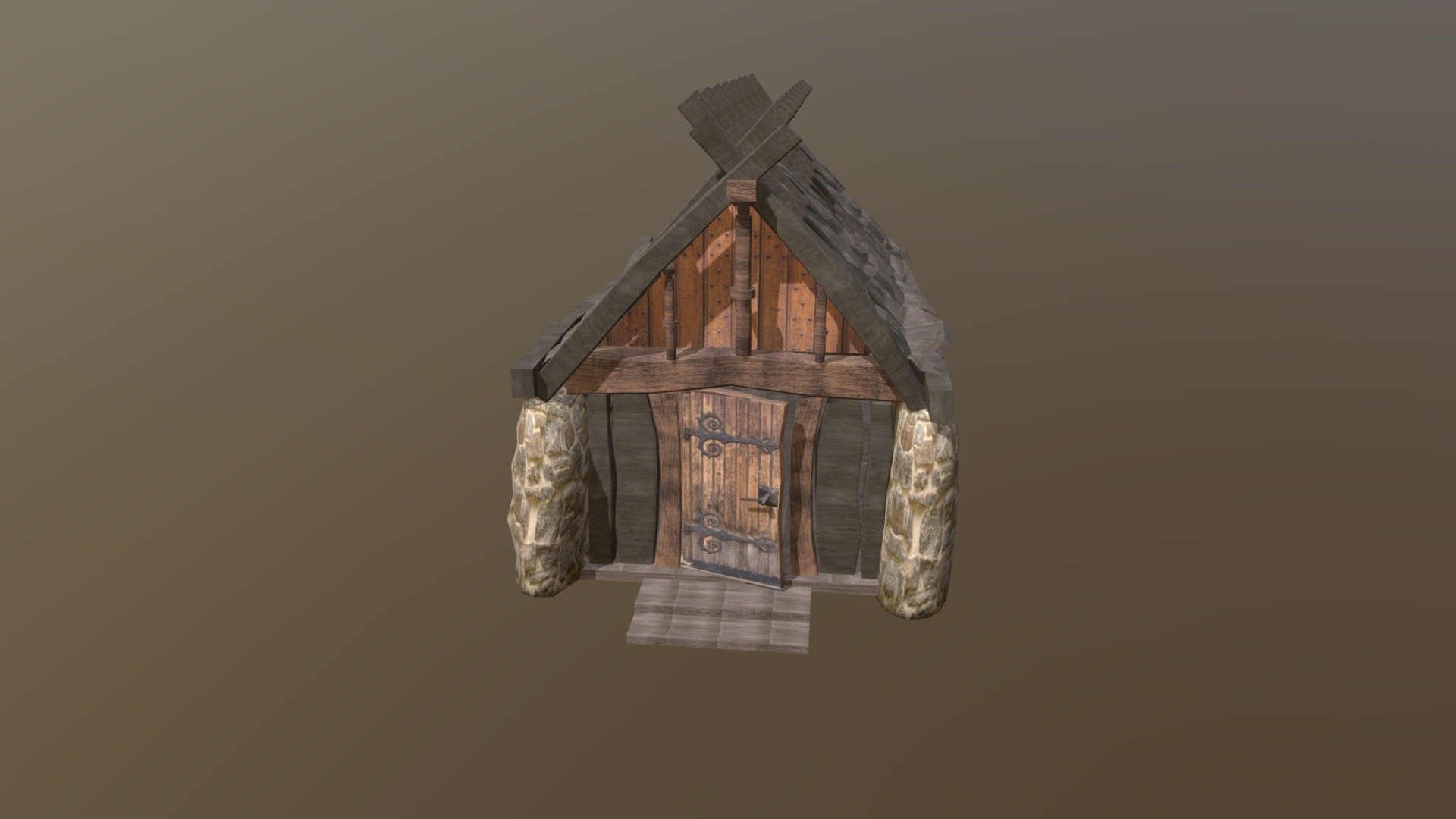 Medieval house - Download Free 3D model by RipeR [f95a123] - Sketchfab