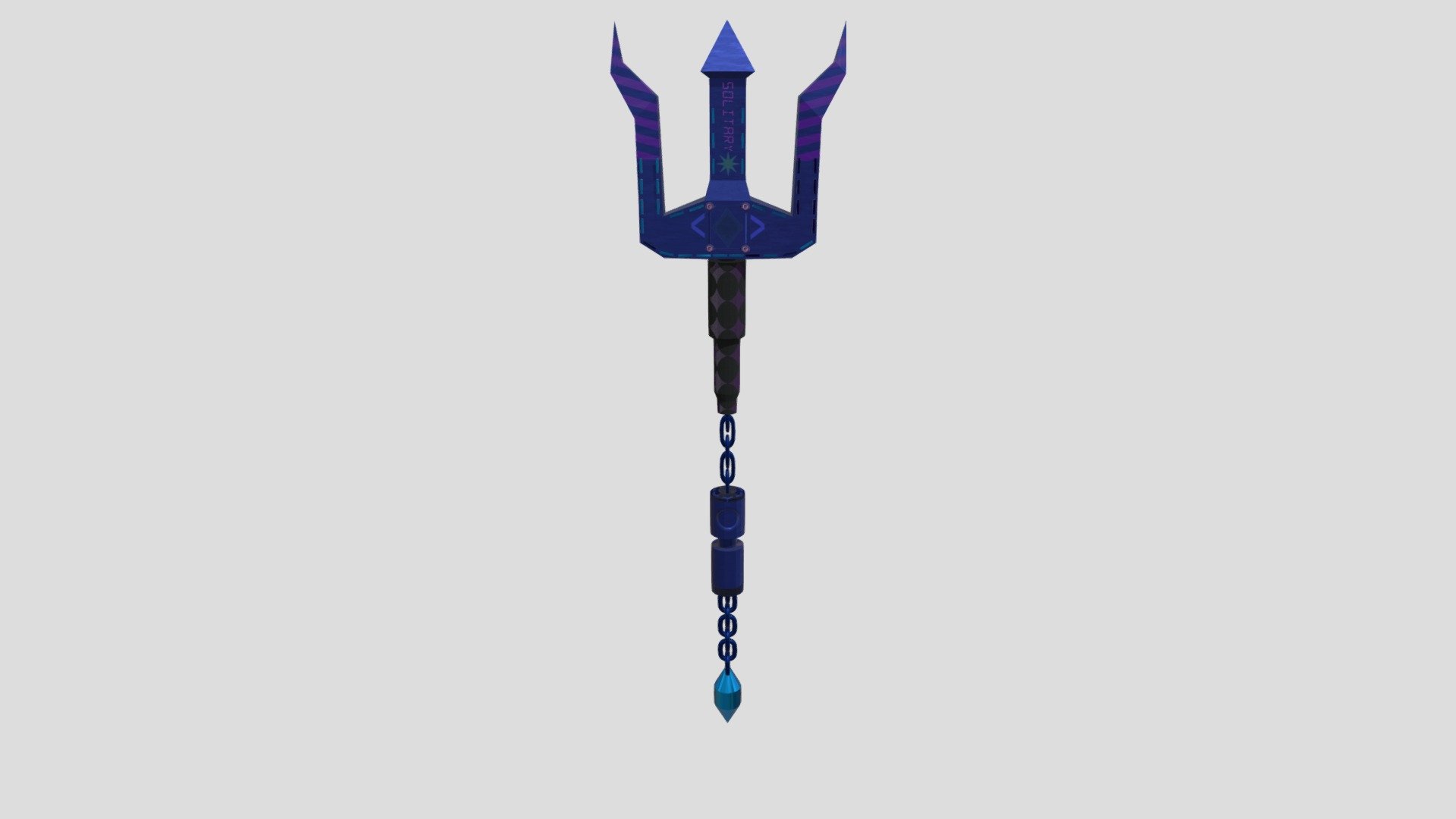 Fantasy Trident - Solitary Star - 3D model by Crafty_Rhys [f95b788 ...