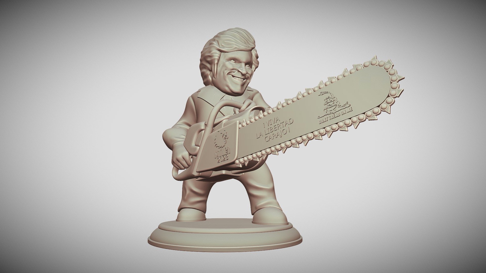 Javier Milei MOTOSIERRA 2023 - Download Free 3D model by FrancoGUG ...