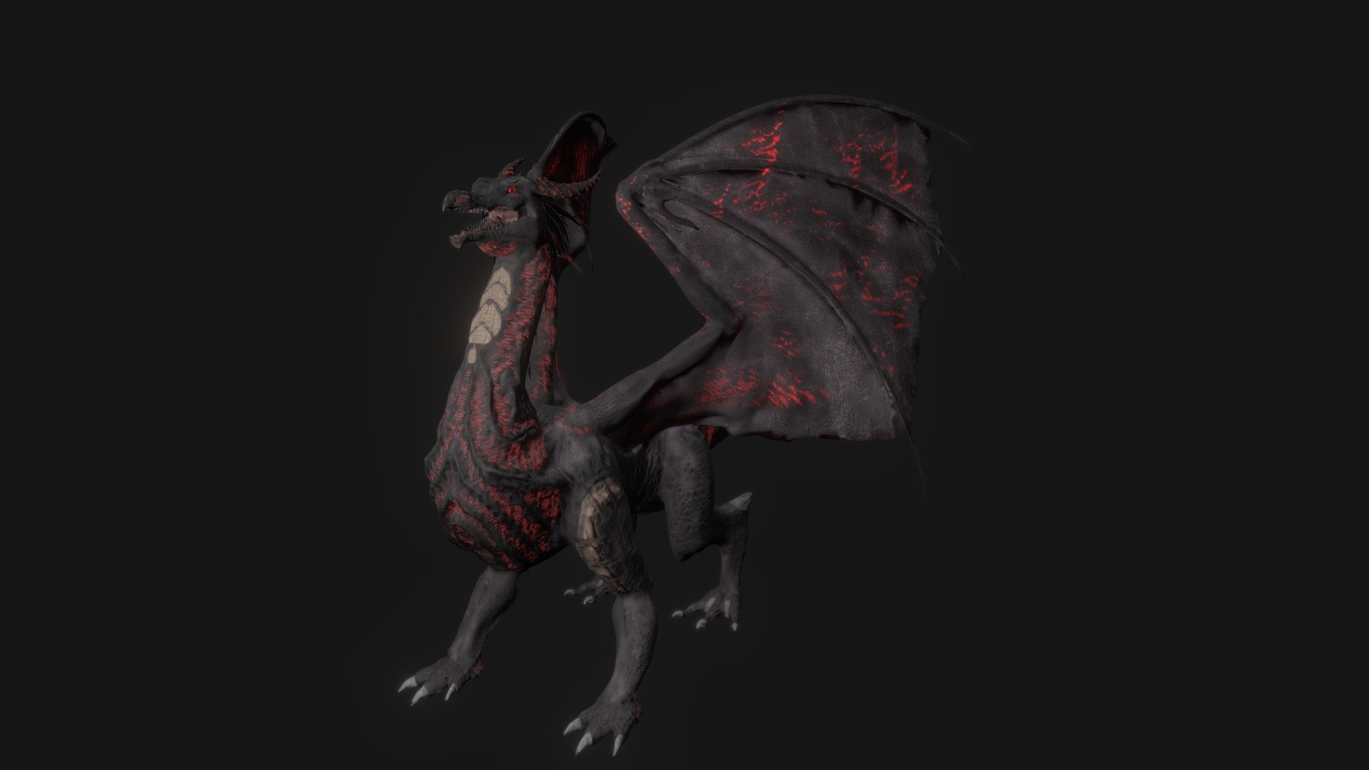 Dragon - 3D model by CloudCookie [f95d799] - Sketchfab