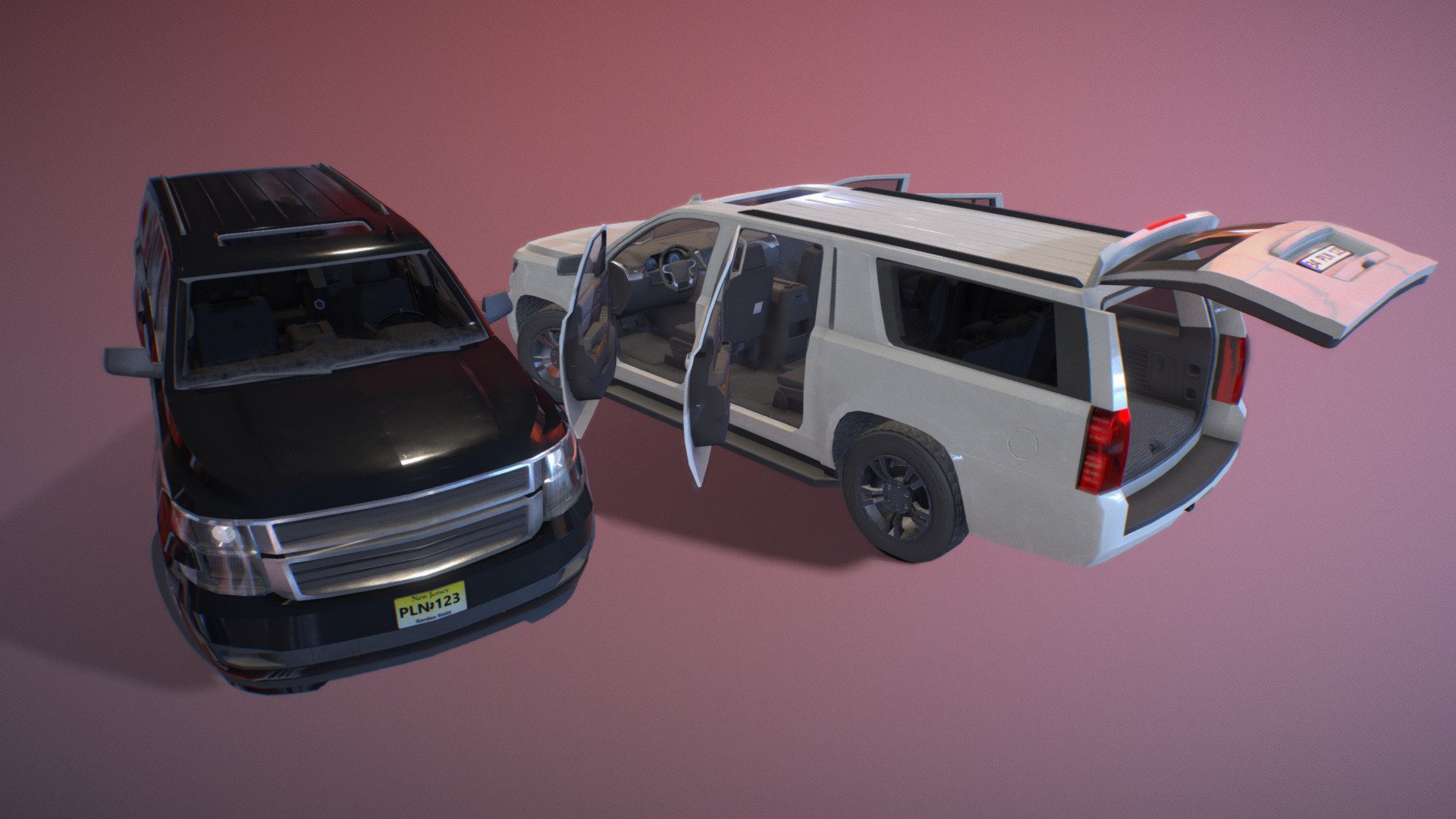 Chevrolet Suburban - 3D model by cankut (@cankutt) [f95d824] - Sketchfab