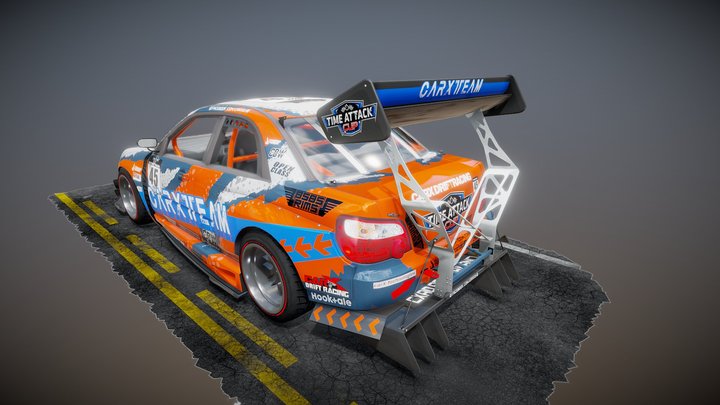 Timeattack 3D models - Sketchfab