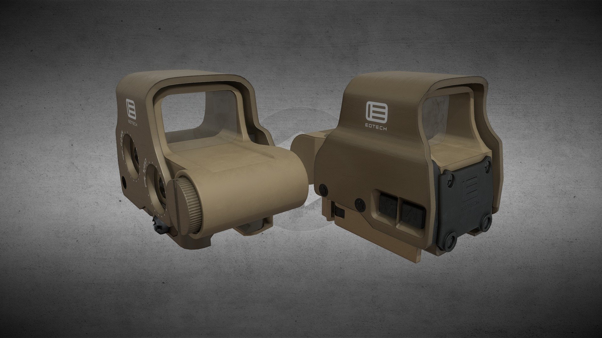 EO-Tech EXPS-2 Holographic Sight - 3D model by BayernMaik [f96175a ...