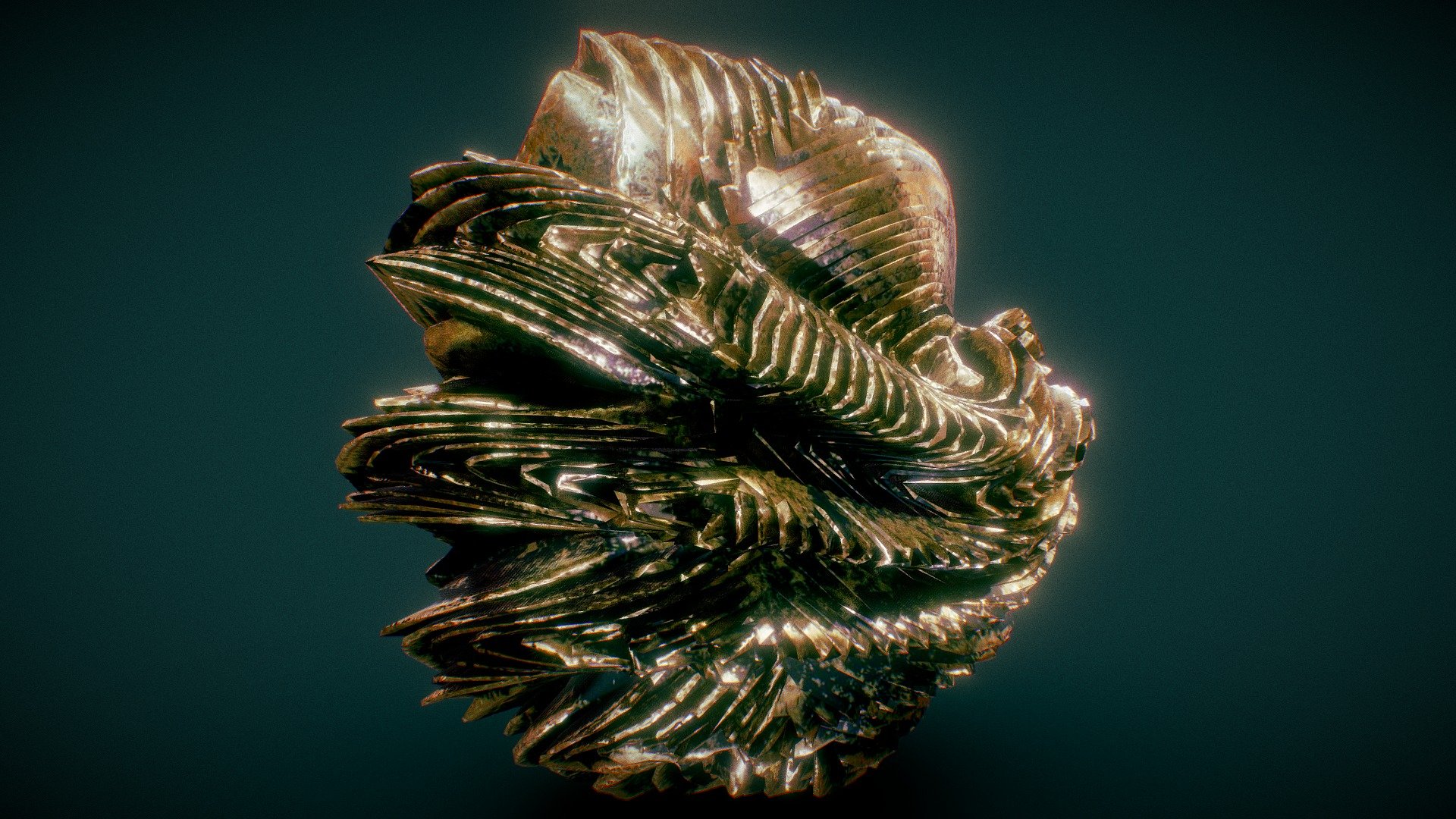 Digital Flower 1 - Buy Royalty Free 3D model by Polygonal Miniatures ...