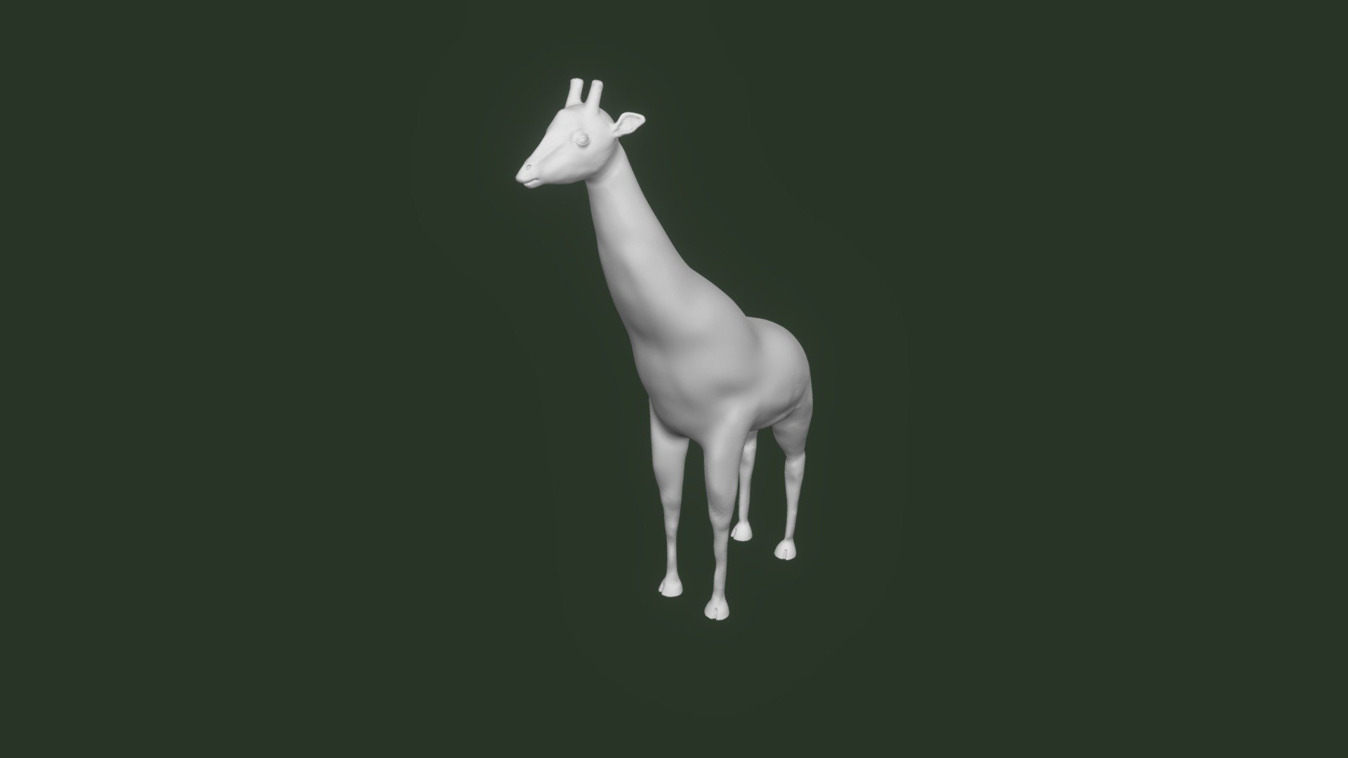 Giraffe Camelopardalis - Download Free 3D model by Taped Banana ...