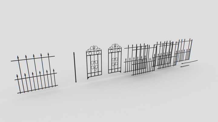 Railing 3D models - Sketchfab