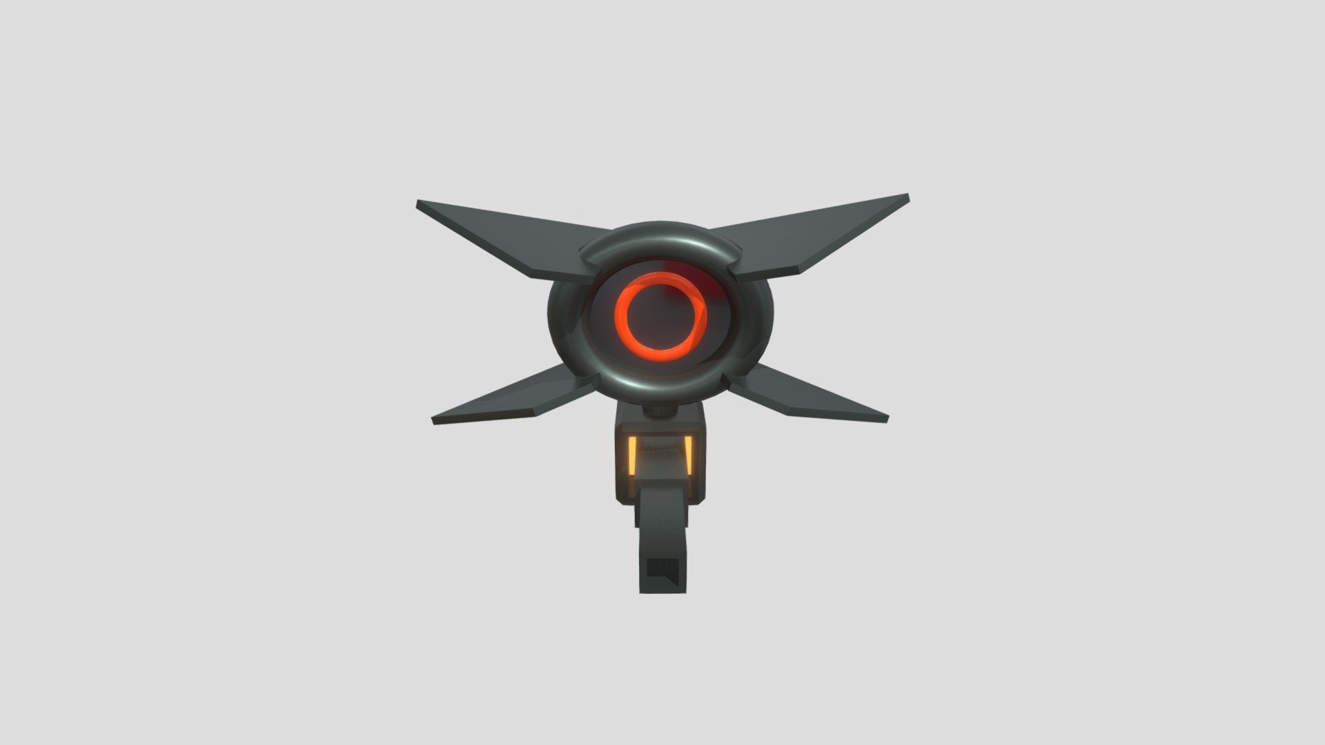 Killer Drone with Cannon - Download Free 3D model by AssassinPung ...