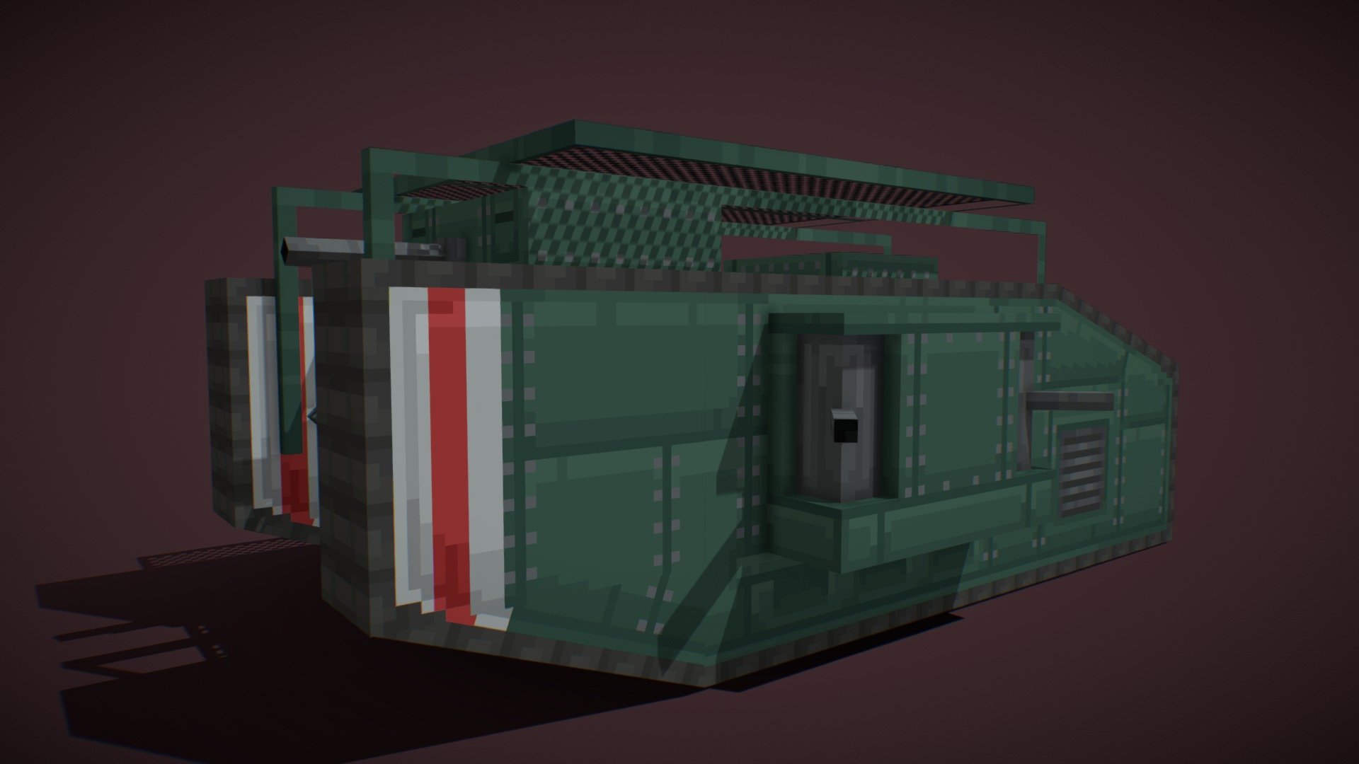 Mark V | Minecraft - 3D model by Arkharov (@arkharovz) [f96708a ...