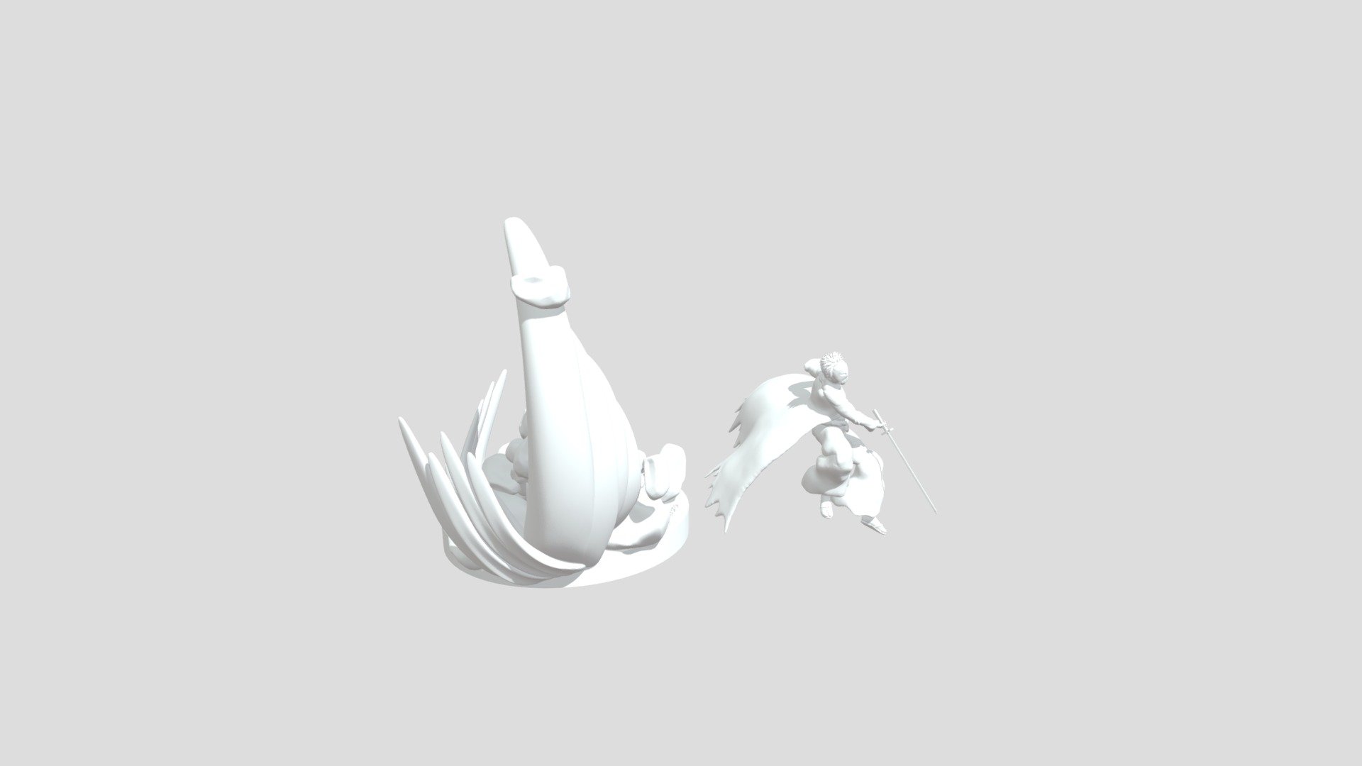 Ichigo bankai hollow (G. Giugno) - 3D model by KeyMan (@Gianmarco ...