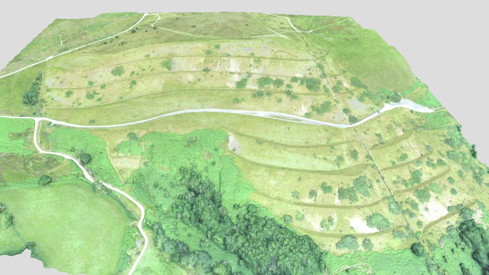 National Colliery Coal Tip, Wattstown, S.Wales - 3D model by Kidner ...