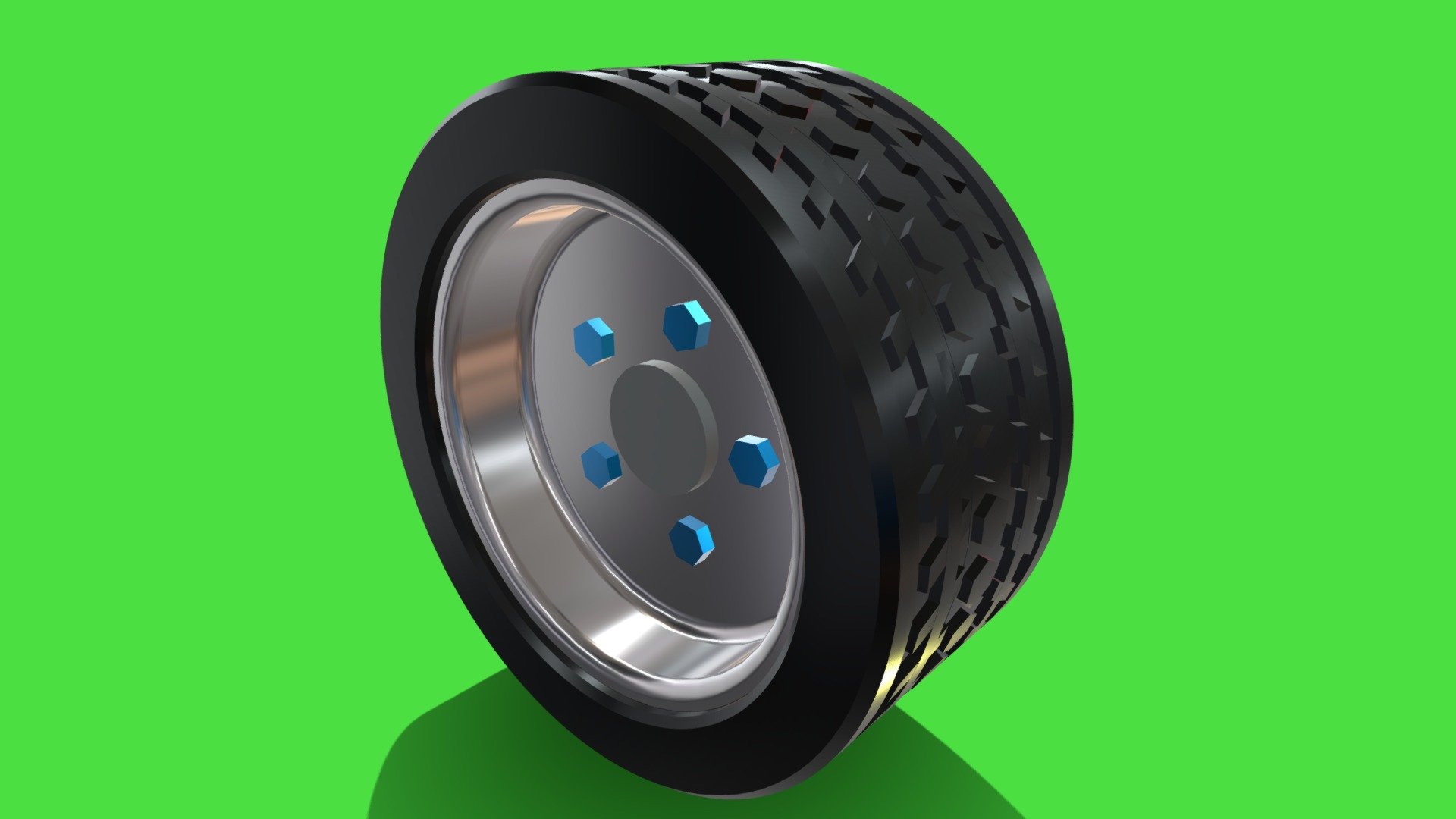 Wheel and tyre - 3D model by fasteng [f96741d] - Sketchfab