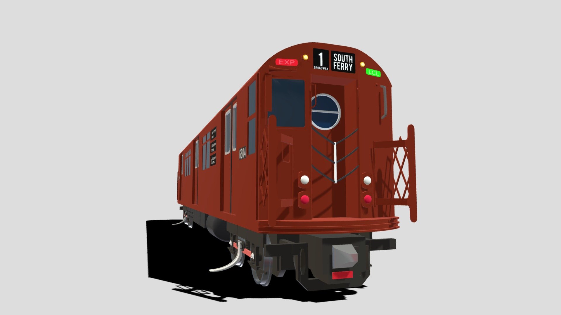 NYCT R17 Subway Car - Download Free 3D model by NanoRay [f968f71 ...