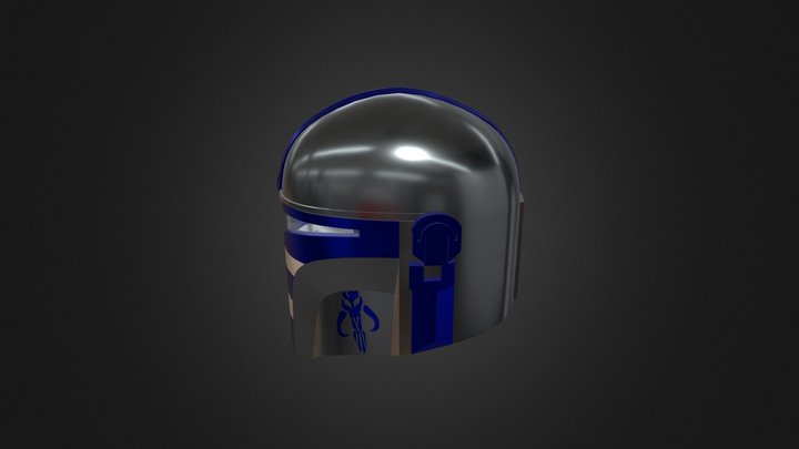 Mando-helmet 3D models - Sketchfab